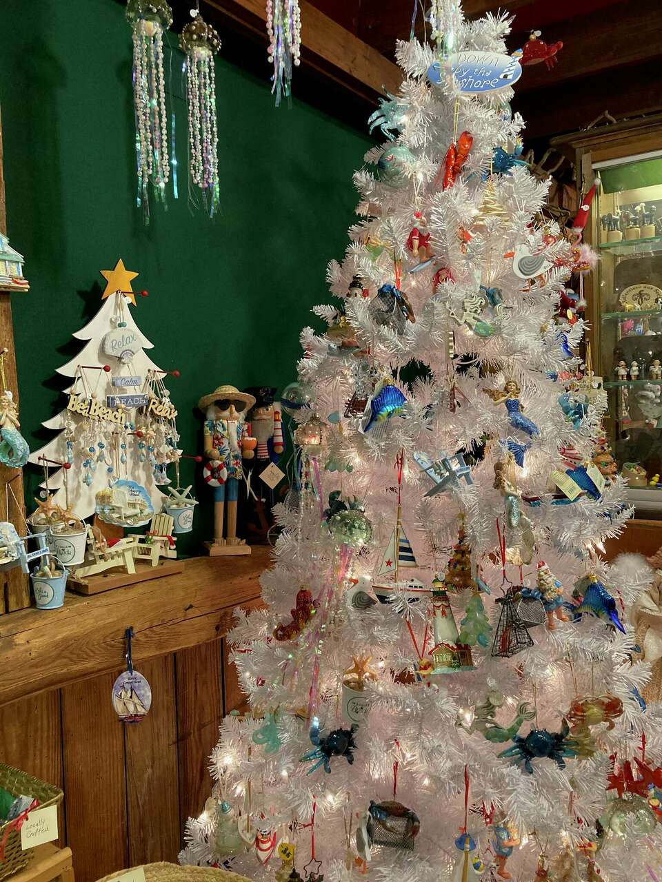 The Pink Sleigh in in Westbrook, CT is a beloved holiday shopping spot