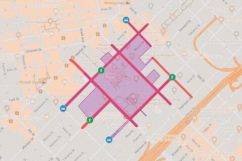 Maps show how to navigate downtown SF during APEC