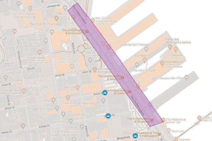 Maps show how to navigate downtown SF during APEC