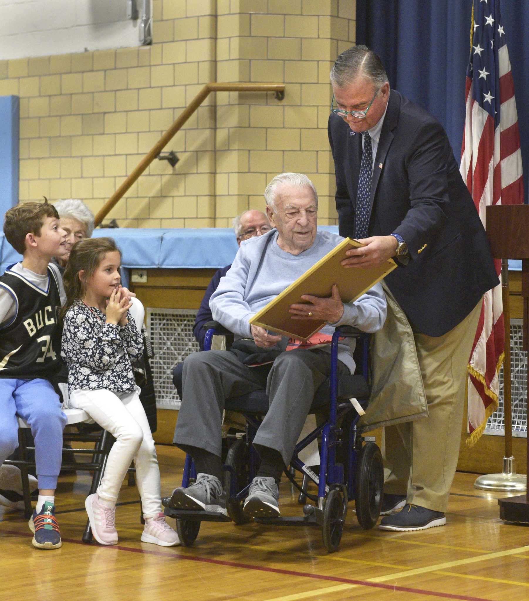 In photos: Old Greenwich School honors Veterans Day