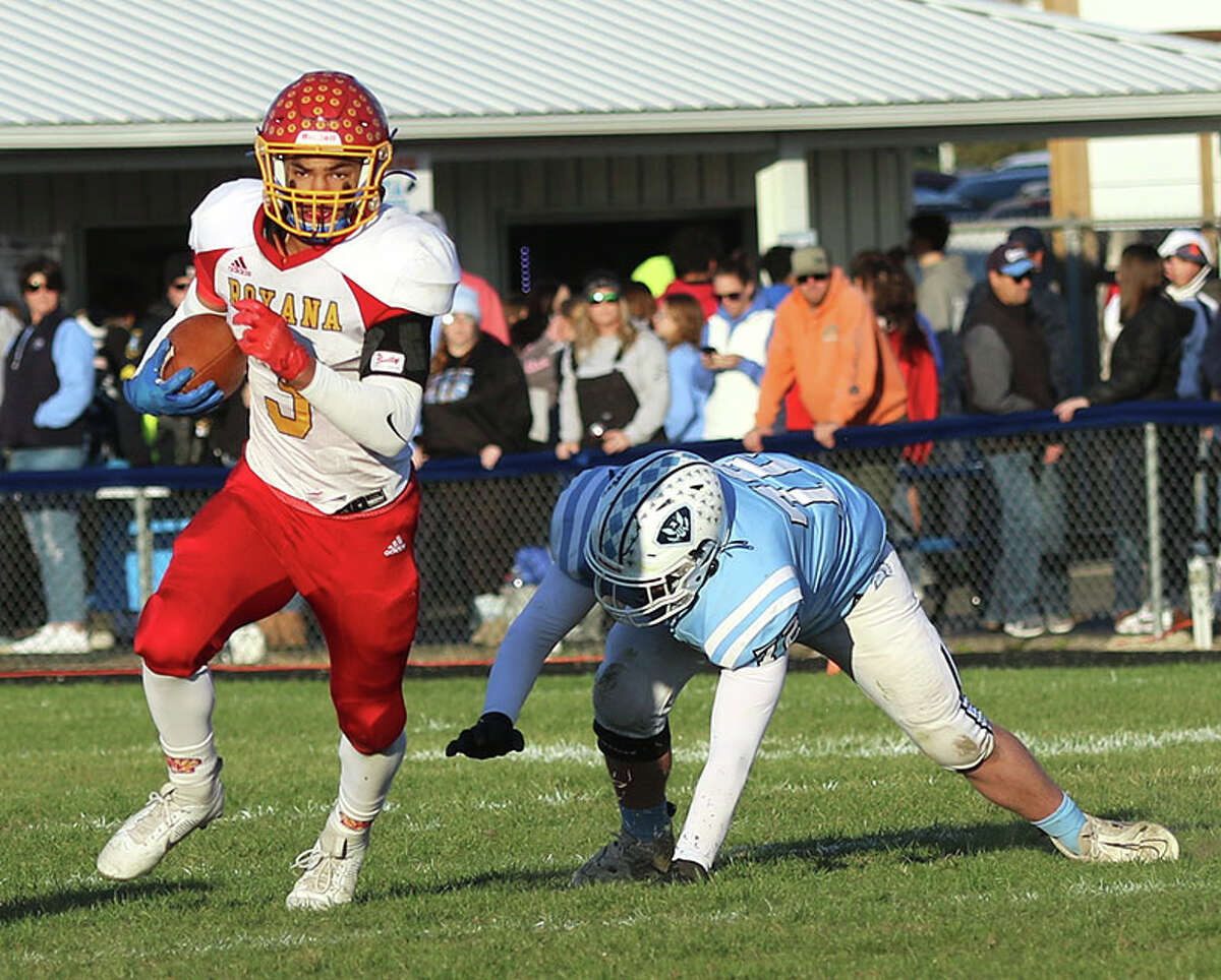 Shells roll Stanford Olympia 56-30, get first semi since '87