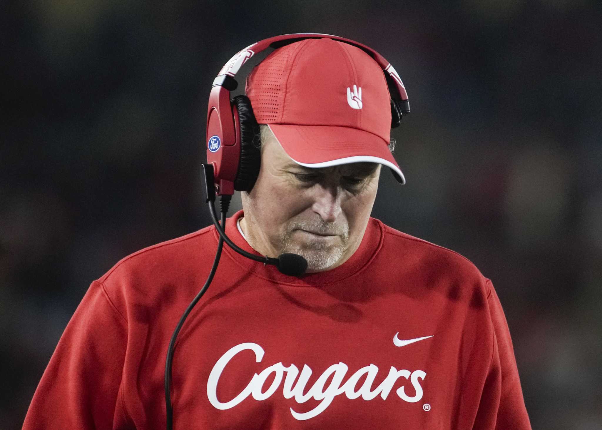 UH football: 'A lot of blame to go around' after loss to Cincinnati