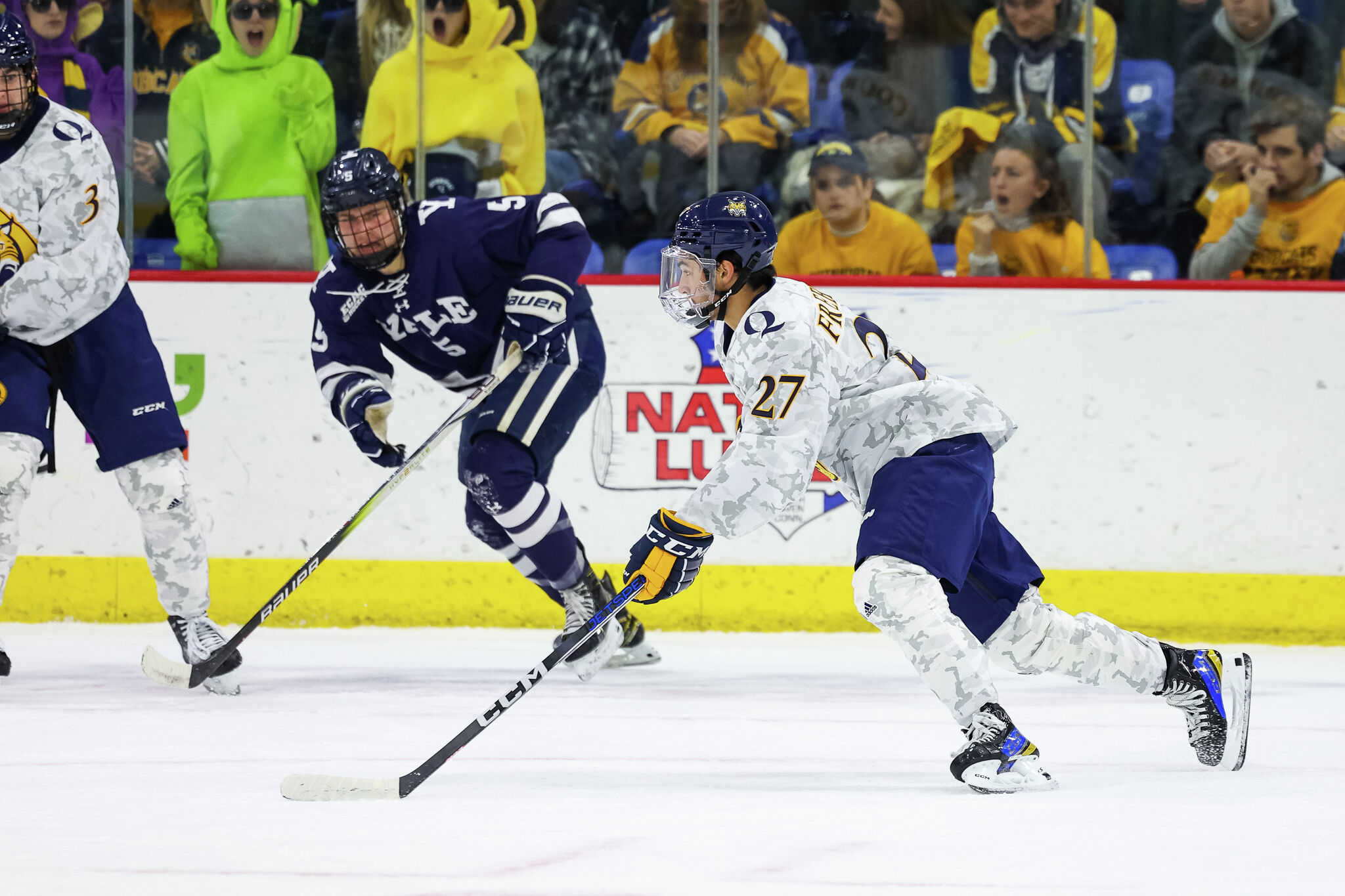 Stamford's Andon Cerbone settling in with Quinnipiac hockey