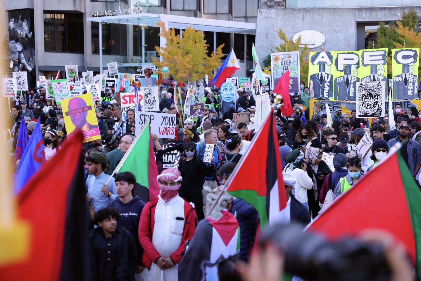 APEC in San Francisco: Biggest protest is expected today