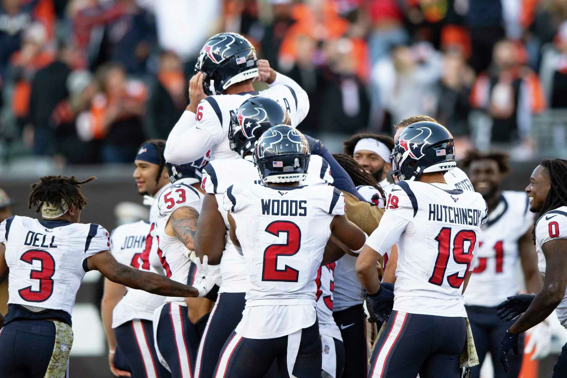 Houston Texans: Matt Ammendola went from watching TV to winning kick