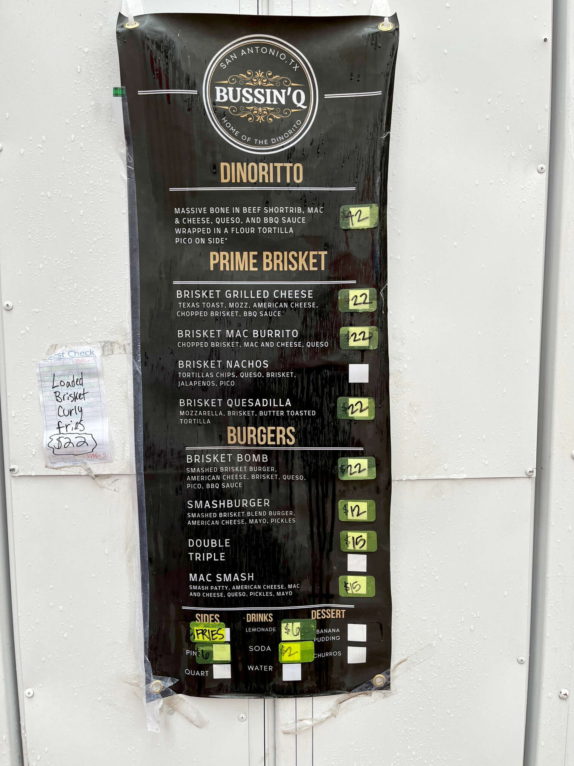 San Antonio food truck serves dino rib in a burrito