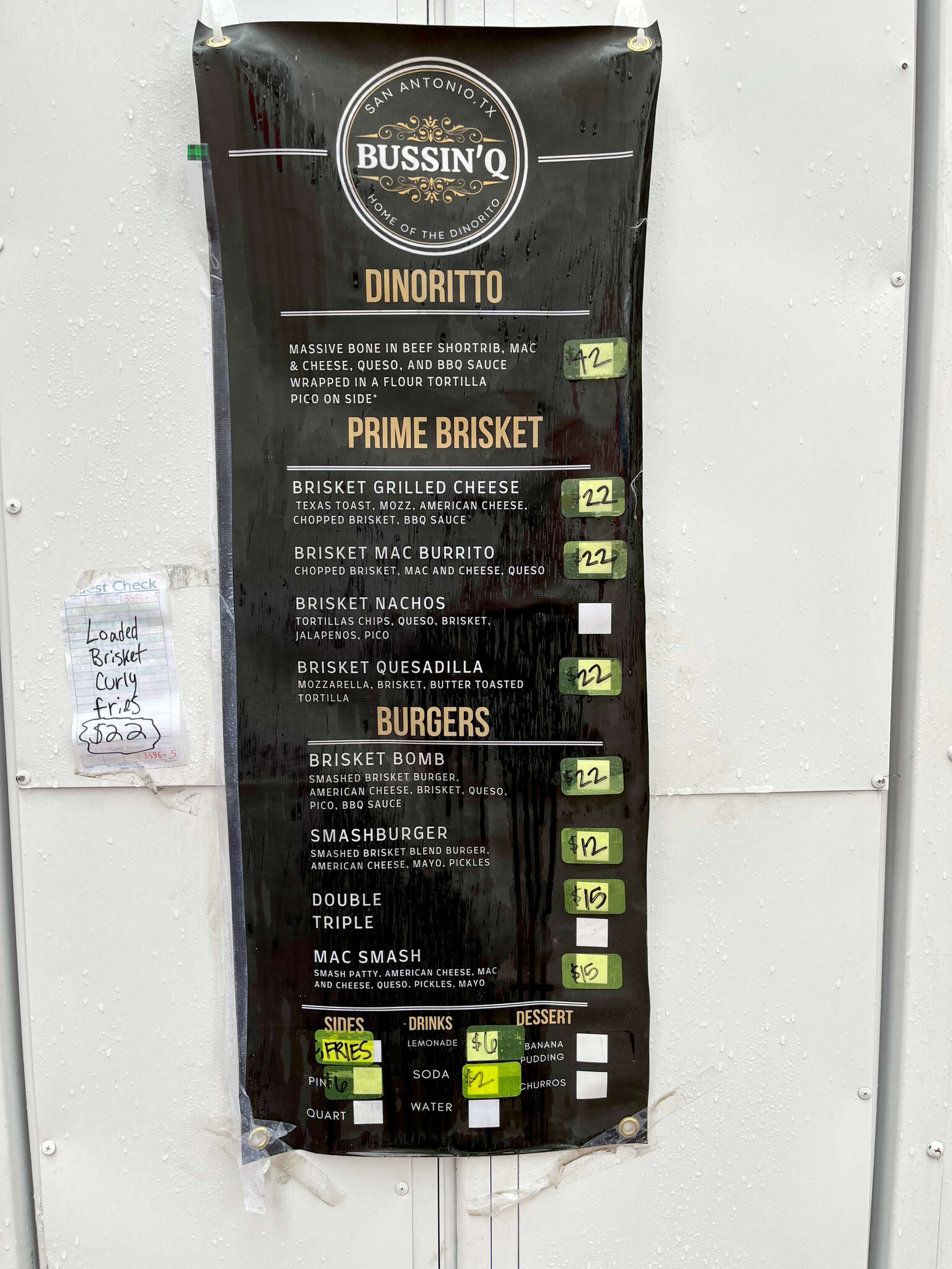 San Antonio food truck serves dino rib in a burrito