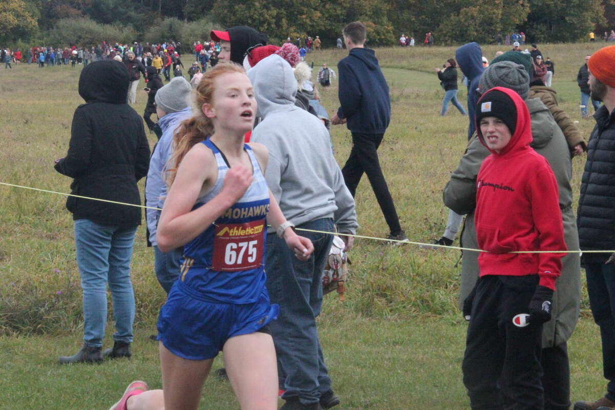 Morley Stanwood cross country's Miranda McNeil set the school record