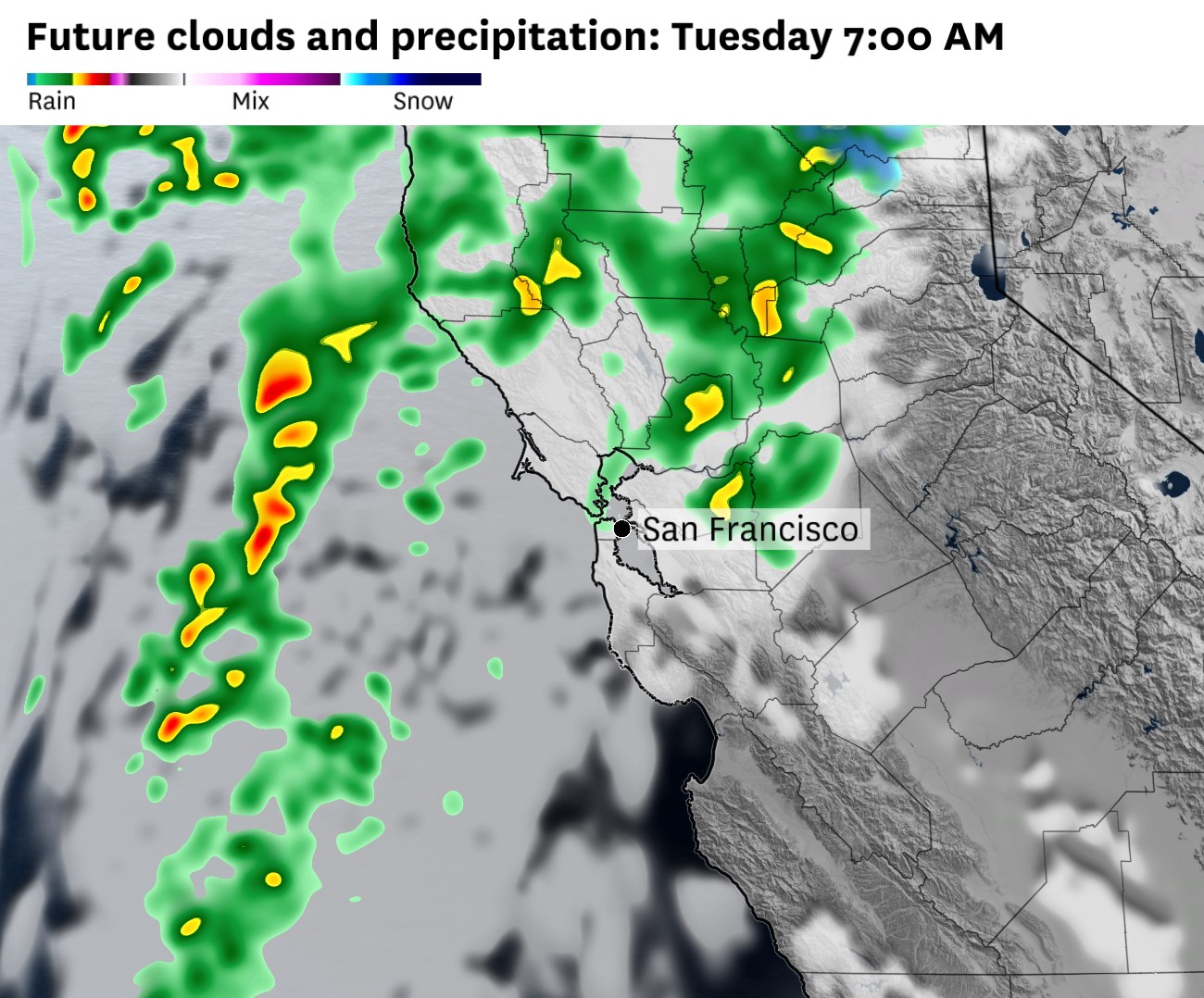 Bay Area storm: Here’s the next chance of rain showers