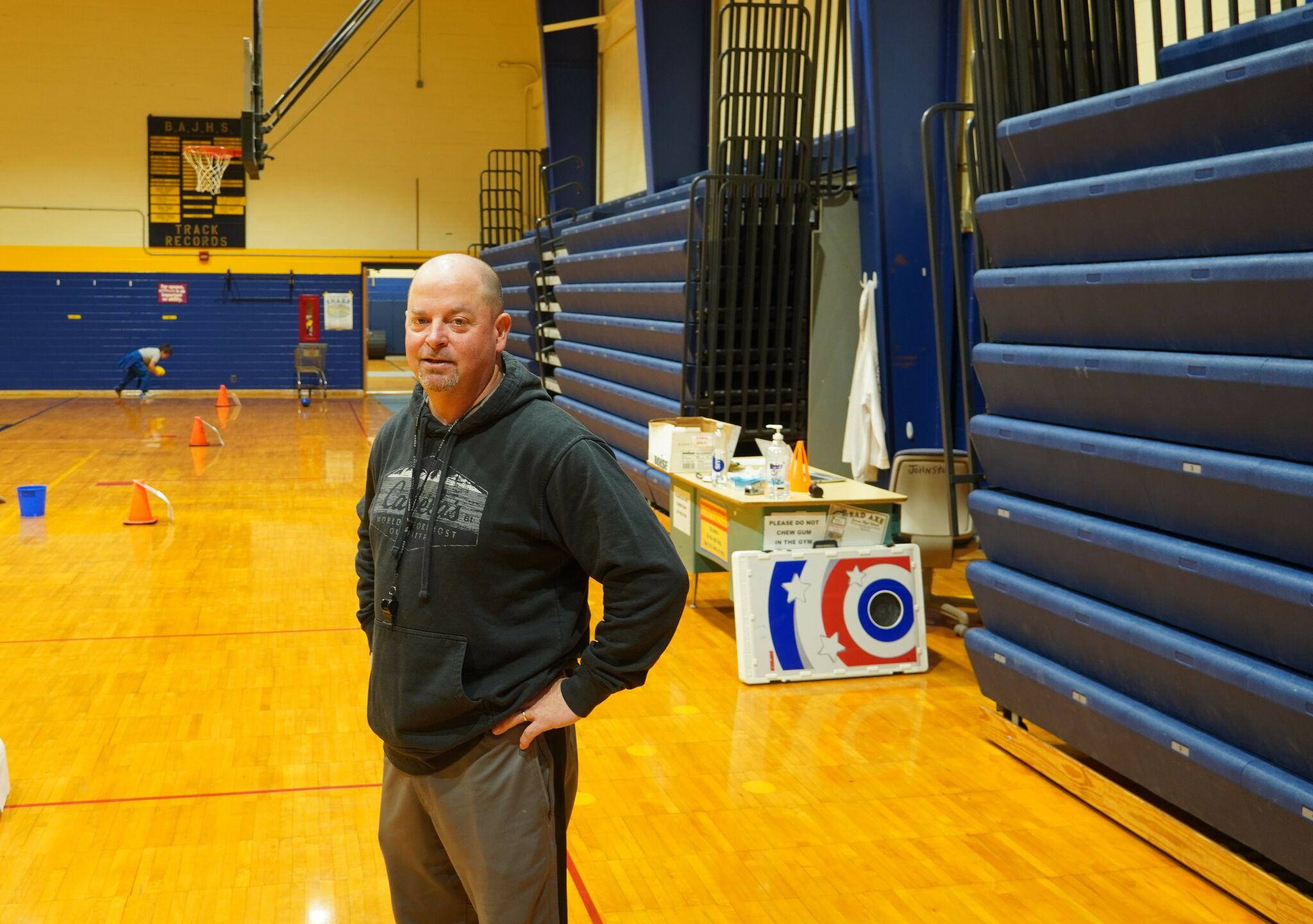 Meet Bad Axe physical education teacher Ron Johnston