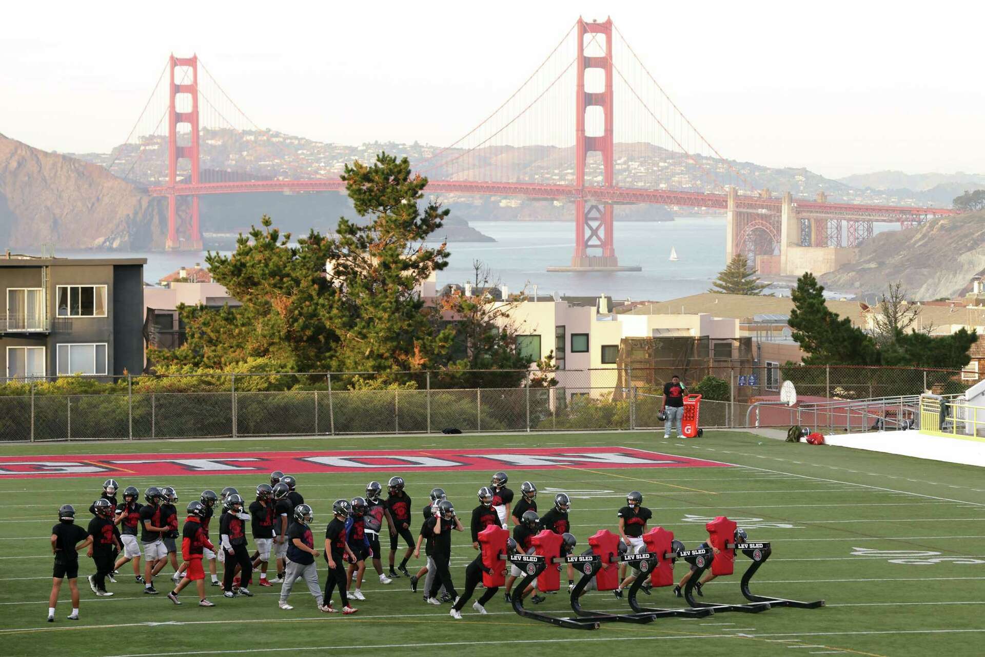 This San Francisco high school football field has world-class views