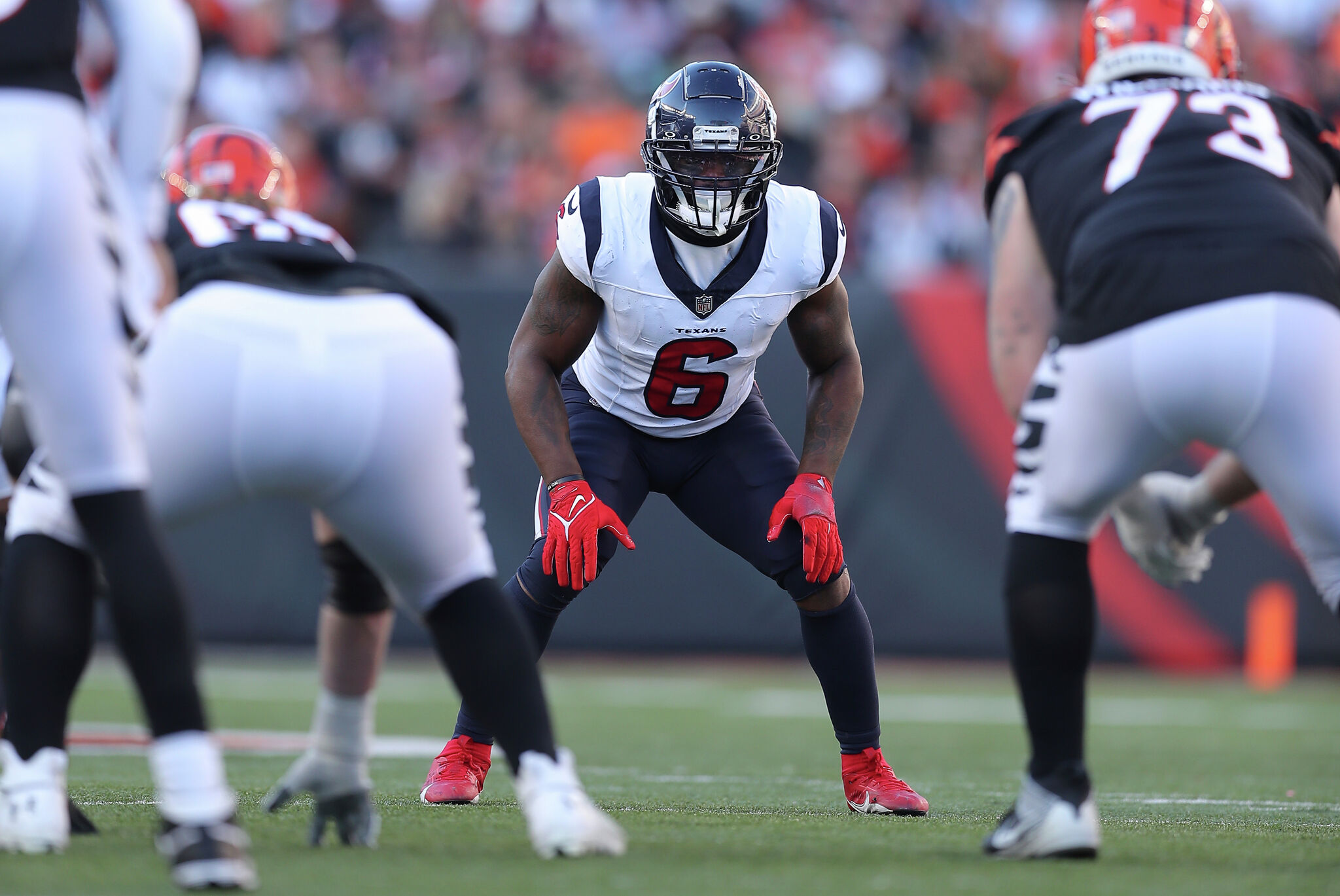 Houston Texans: Denzel Perryman's suspension reduced to 2 games