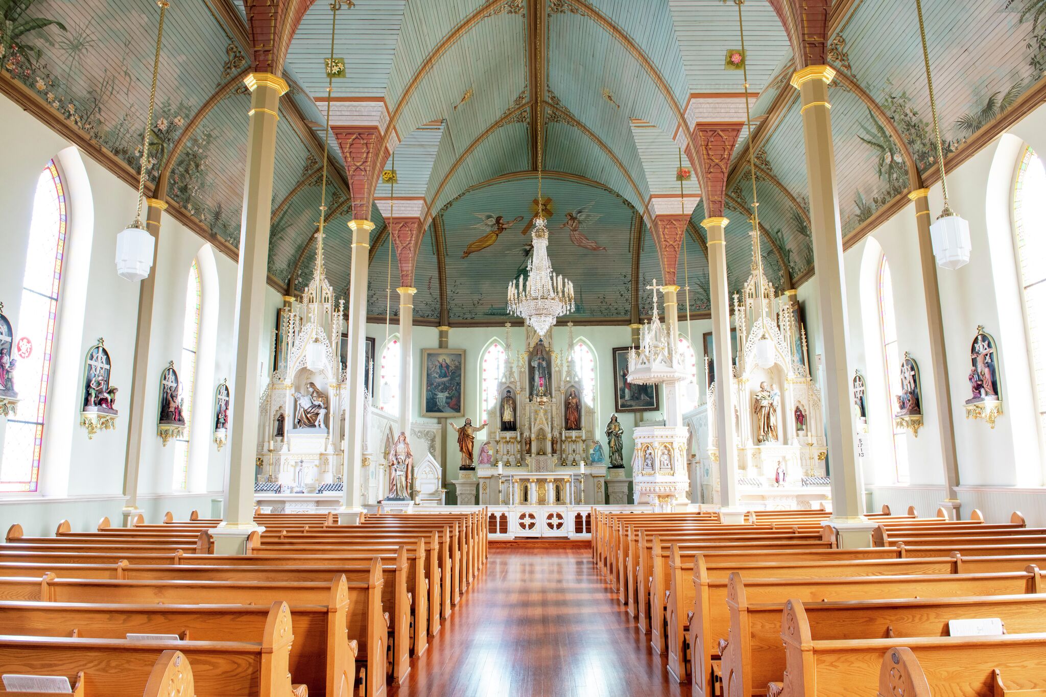 How to visit the beautiful painted churches of Texas