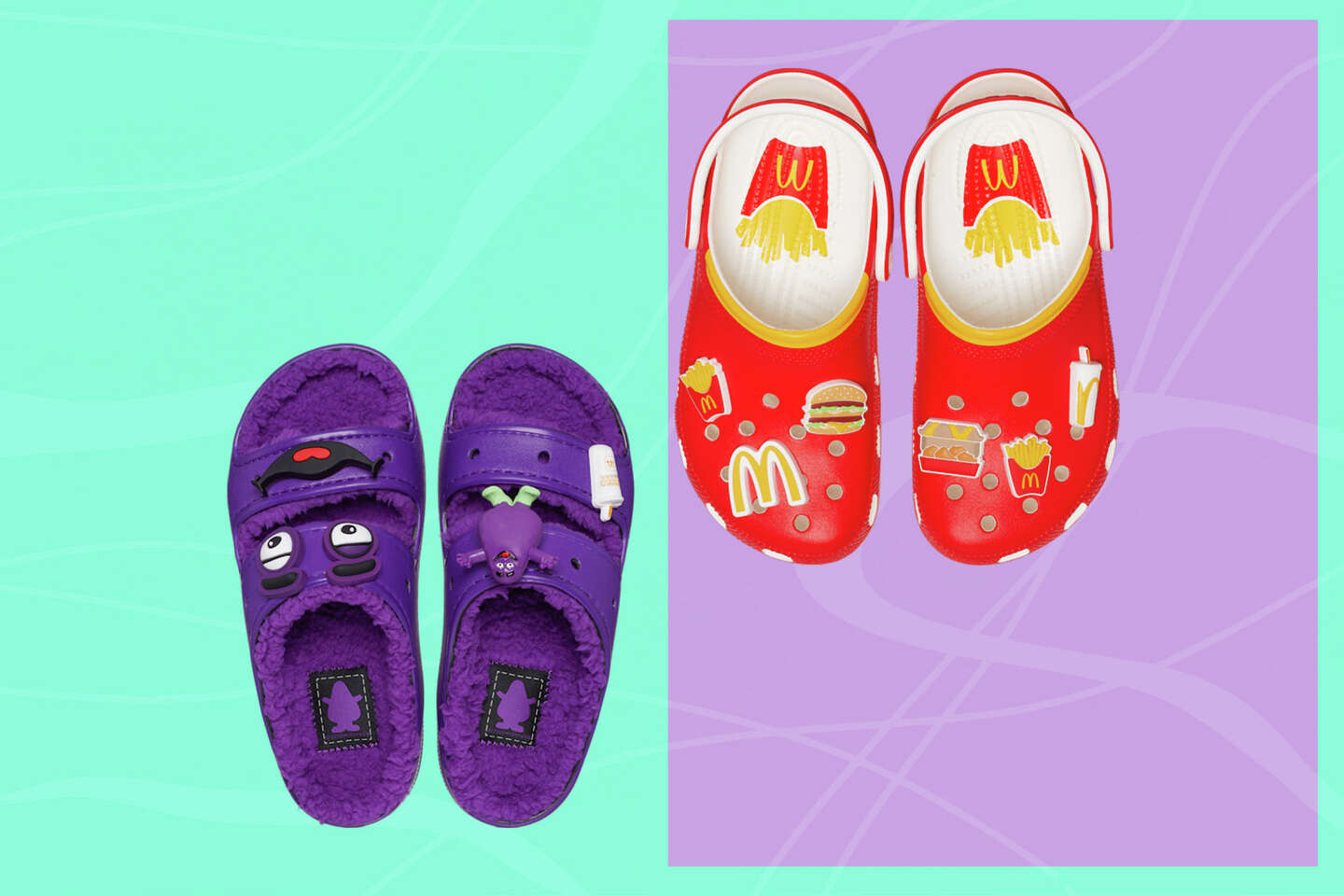 The McDonald’s Crocs collab is here, complete with McNuggets Jibbitz