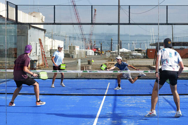 S.F. hangar converted into cathedral for new racket sport padel