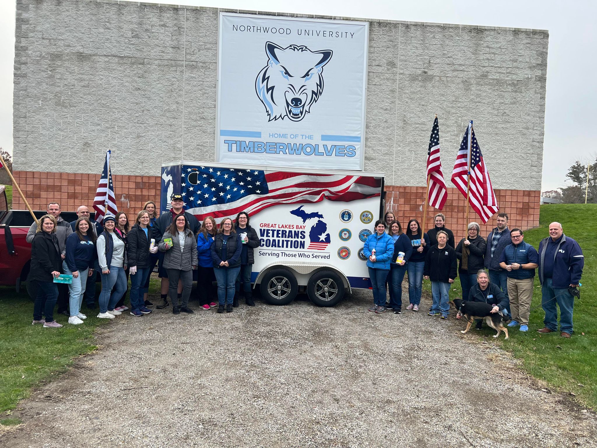 SVSU, Northwood go head-to-head to donate hygiene products to veterans
