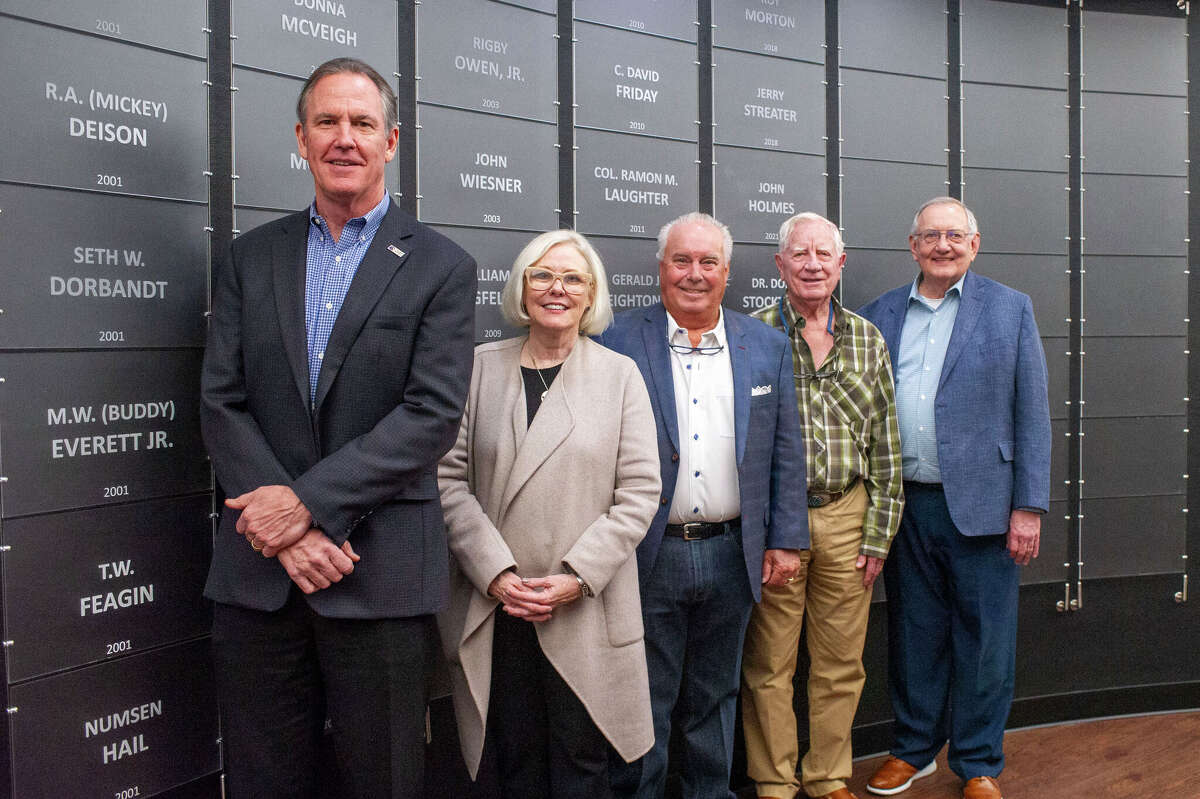 Conroe Chamber unveils new design, location for its 'Wall of Honor'
