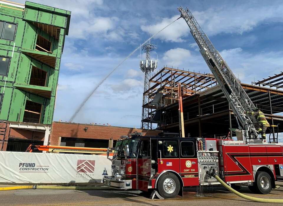 Fire breaks out at Station on Main site in downtown Edwardsville