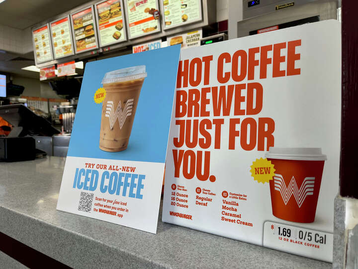 Yes, Whataburger now sells iced coffee. It's as common as expected.