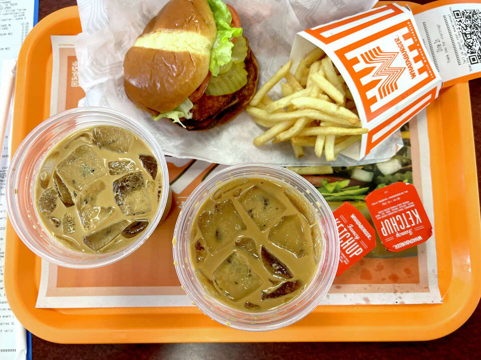 Yes, Whataburger now sells iced coffee. It's as common as expected.