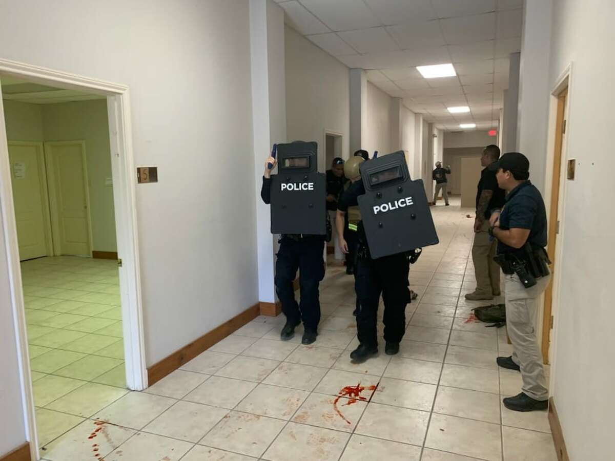 Laredo Police, Fire Departments train for active shooter scenario