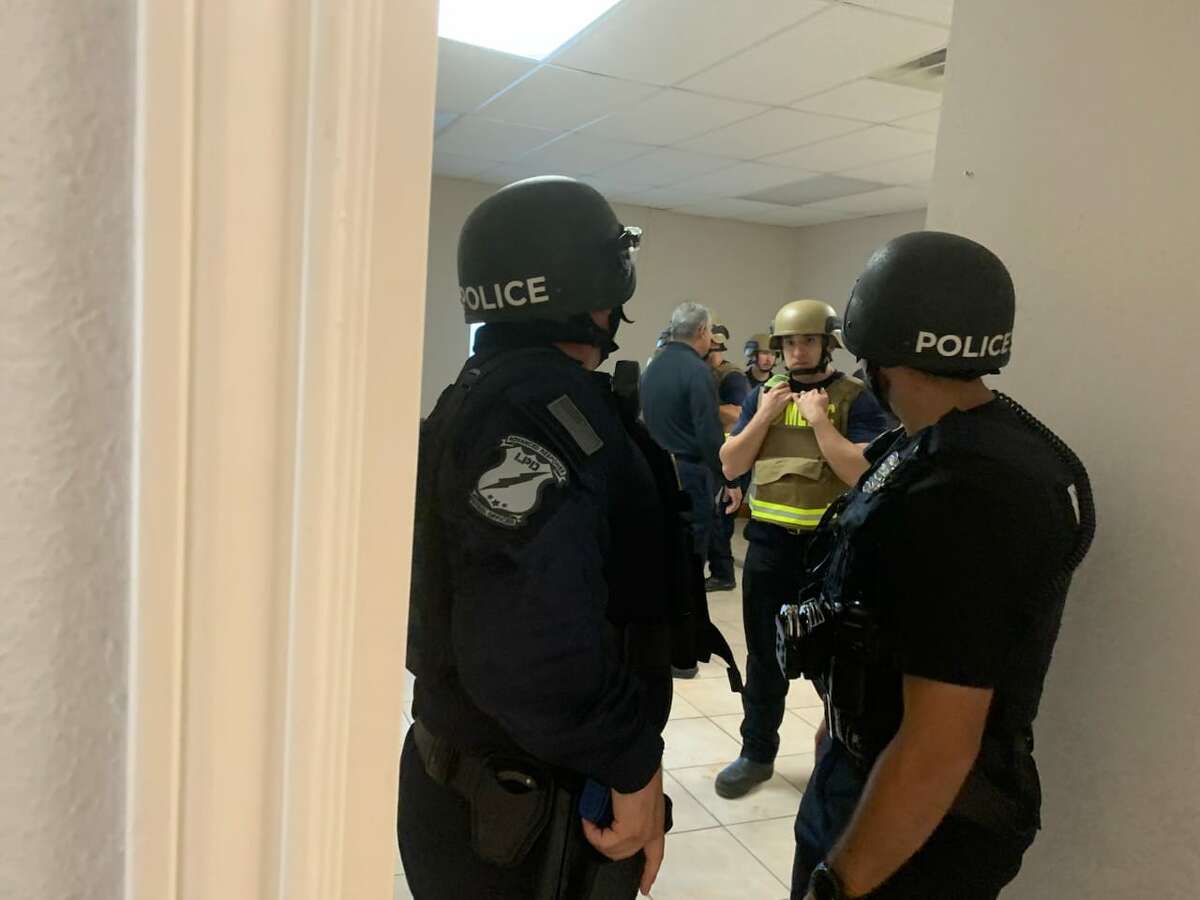 Laredo Police, Fire Departments train for active shooter scenario