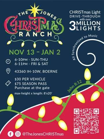 Jones Christmas Ranch in Boerne benefits foster children