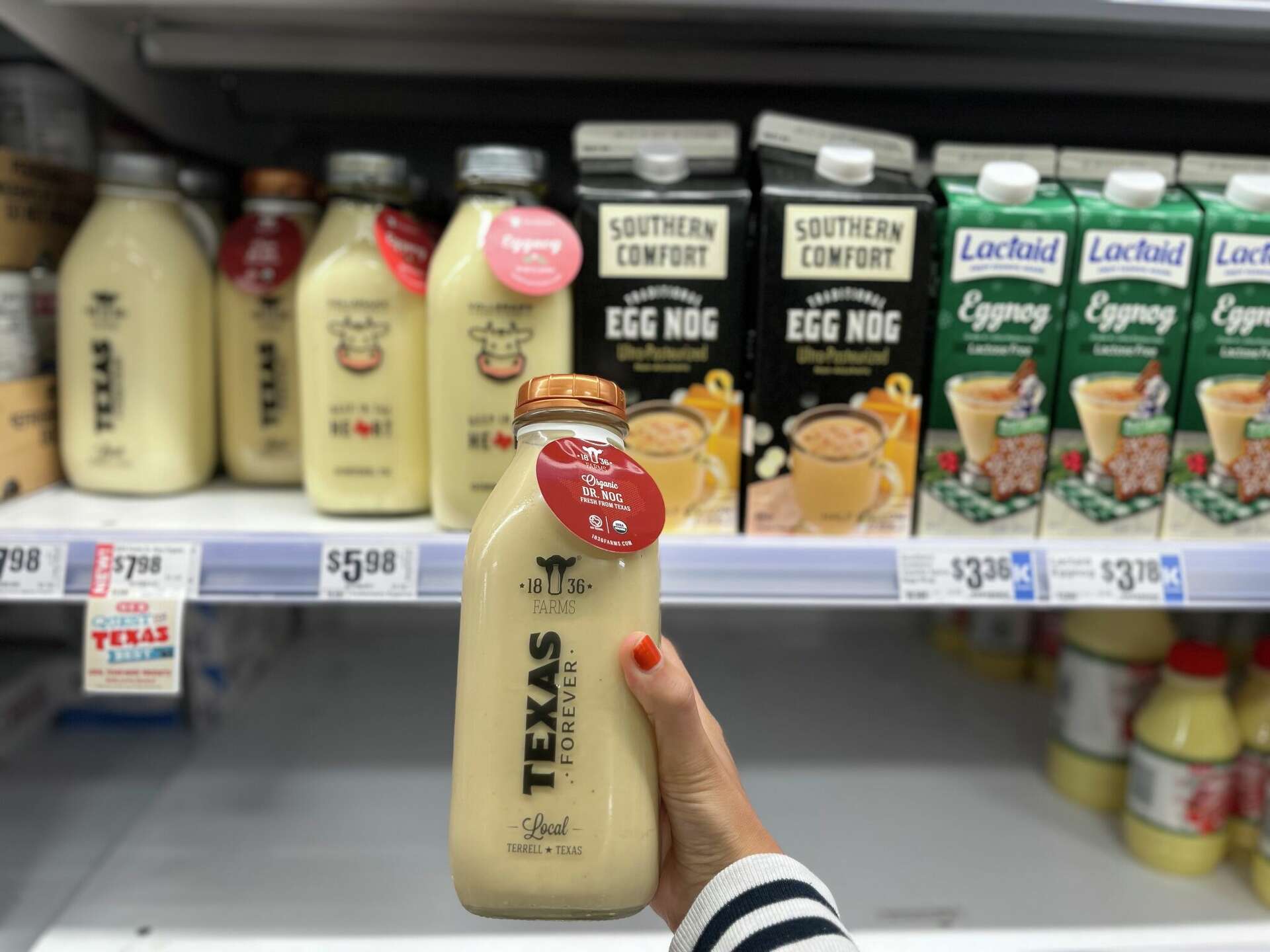 The story behind H-E-B's Dr Pepper-flavored eggnog