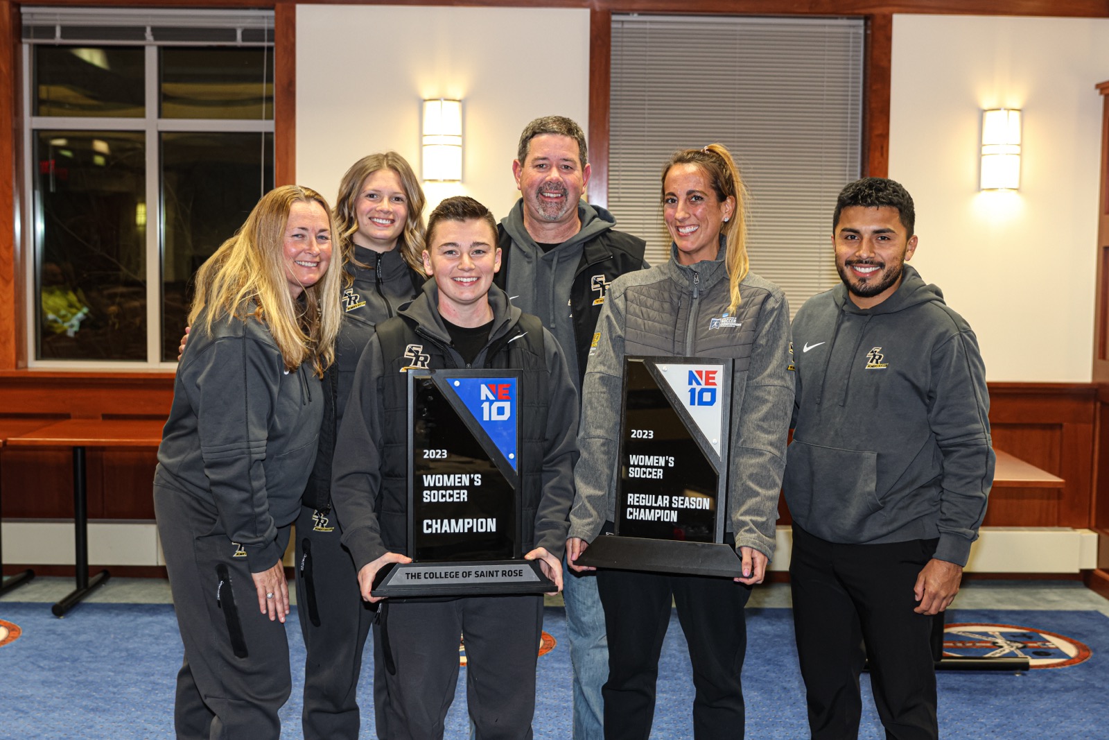 Saint Rose women's soccer's assistant coaches giving back to program
