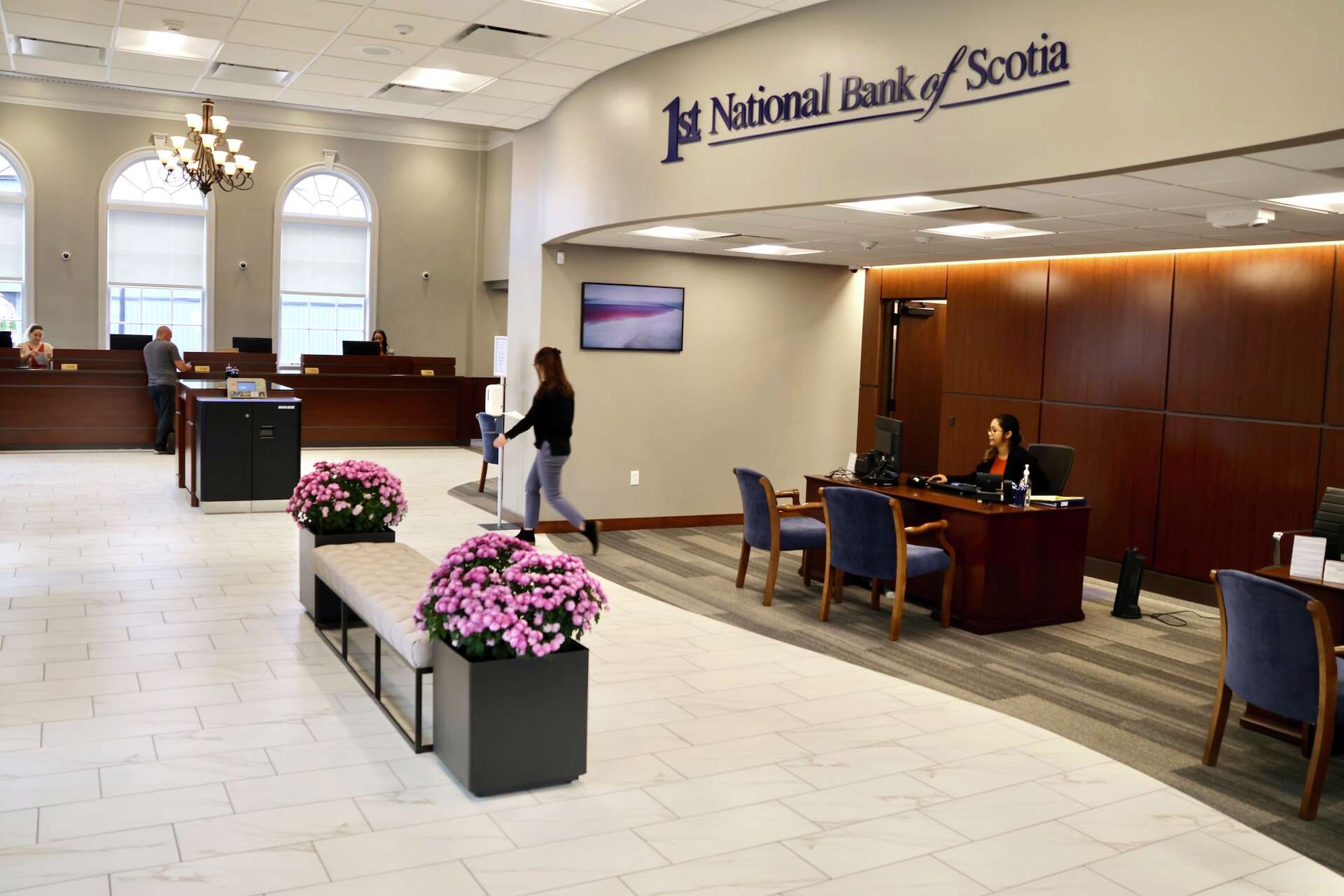 1st National Bank of Scotia marks 100 years, renovations