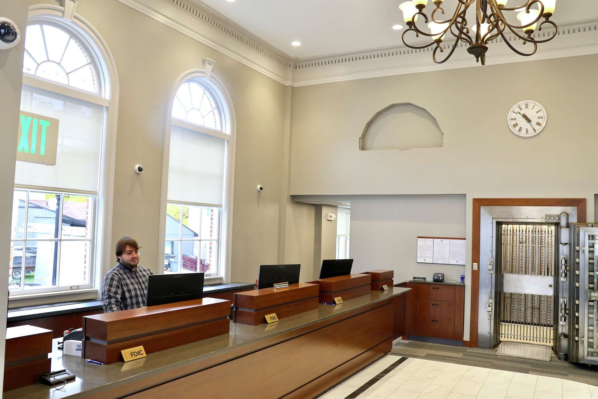 1st National Bank of Scotia marks 100 years, renovations