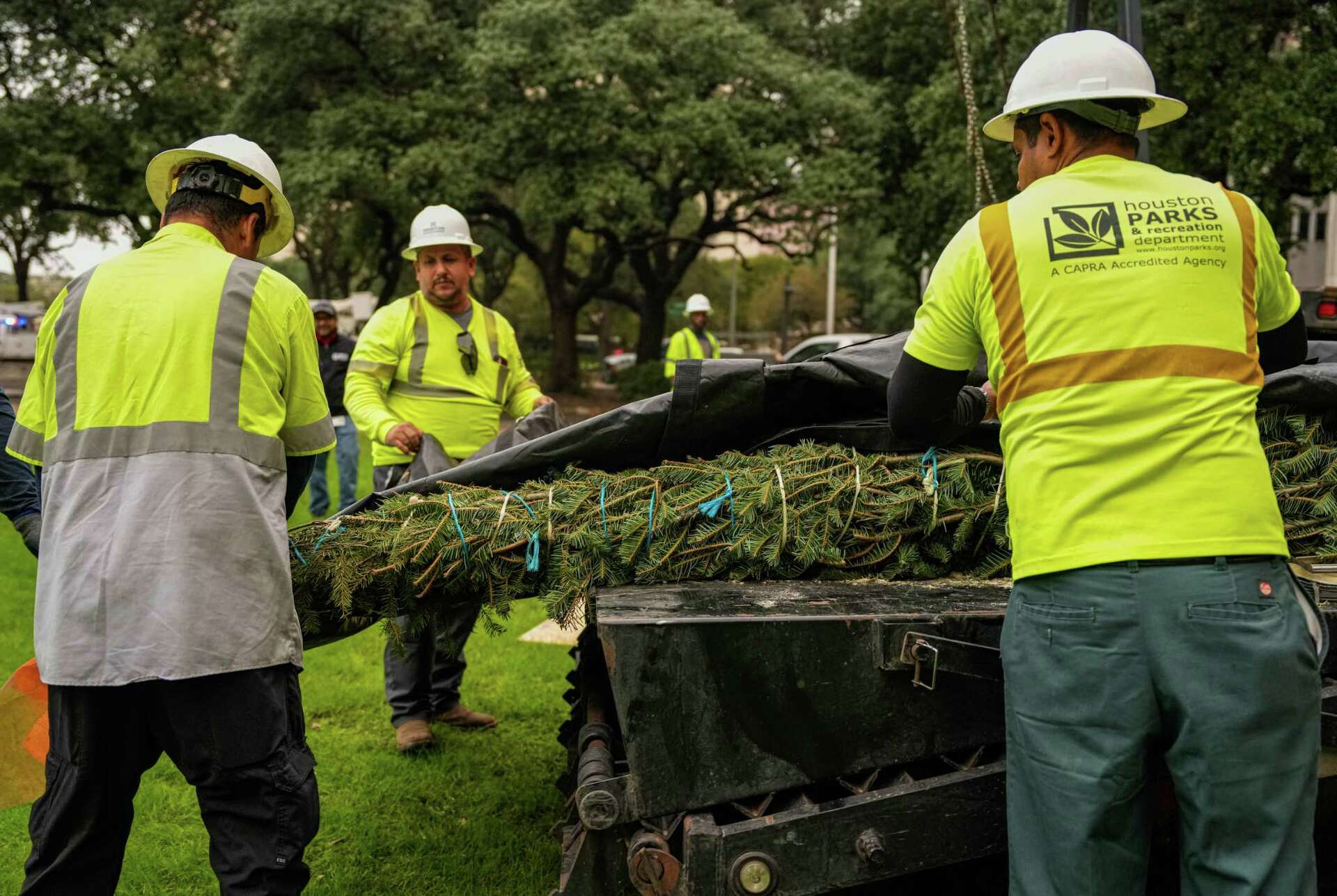 Houston's Holiday Spectacular tree has arrived for free celebration