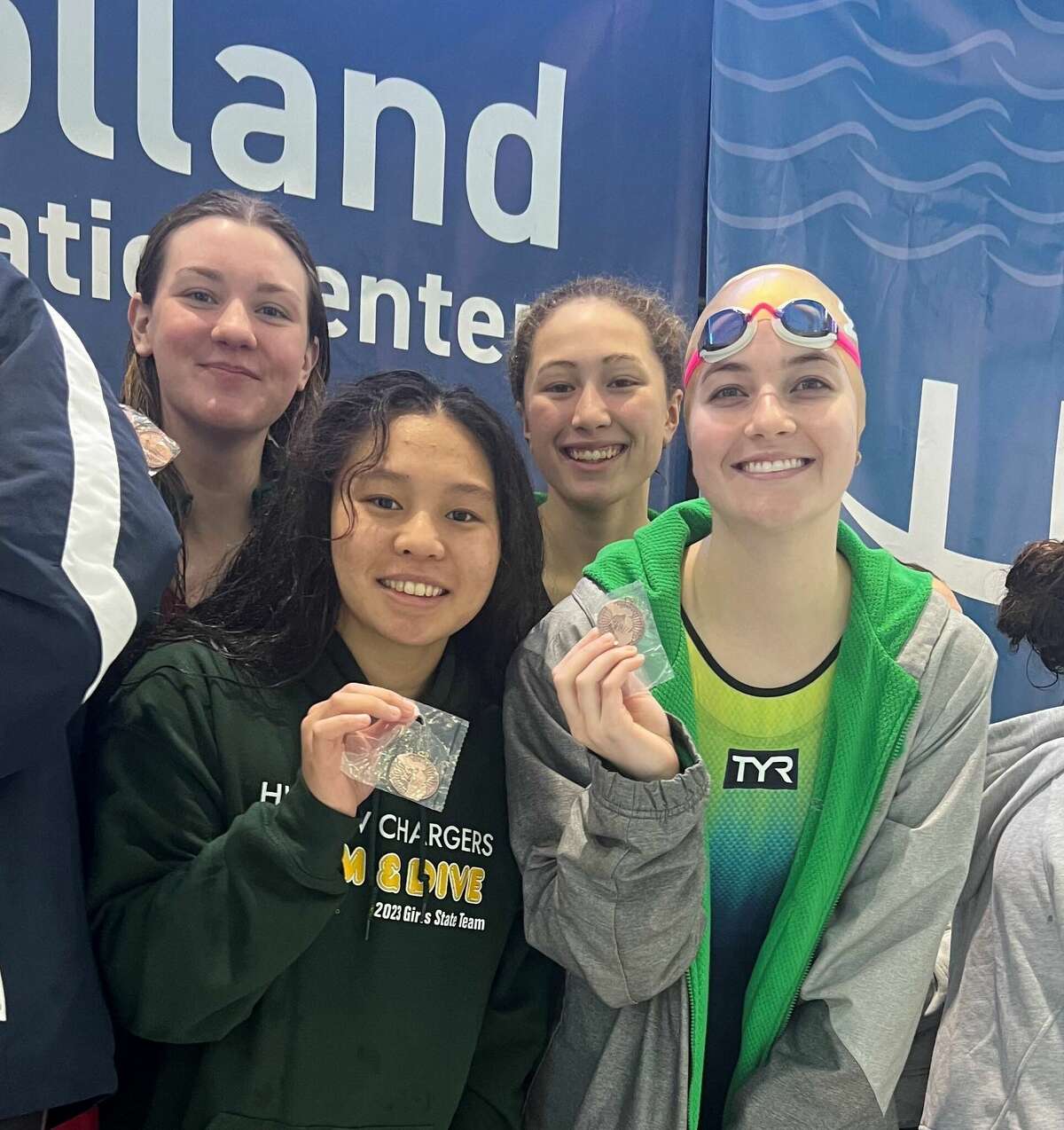 Chargers set three records, earn All-State status in several events