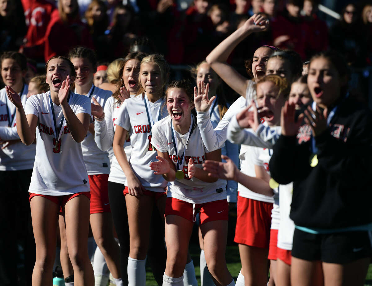 Cromwell girls soccer wins CT Class S championship in double overtime