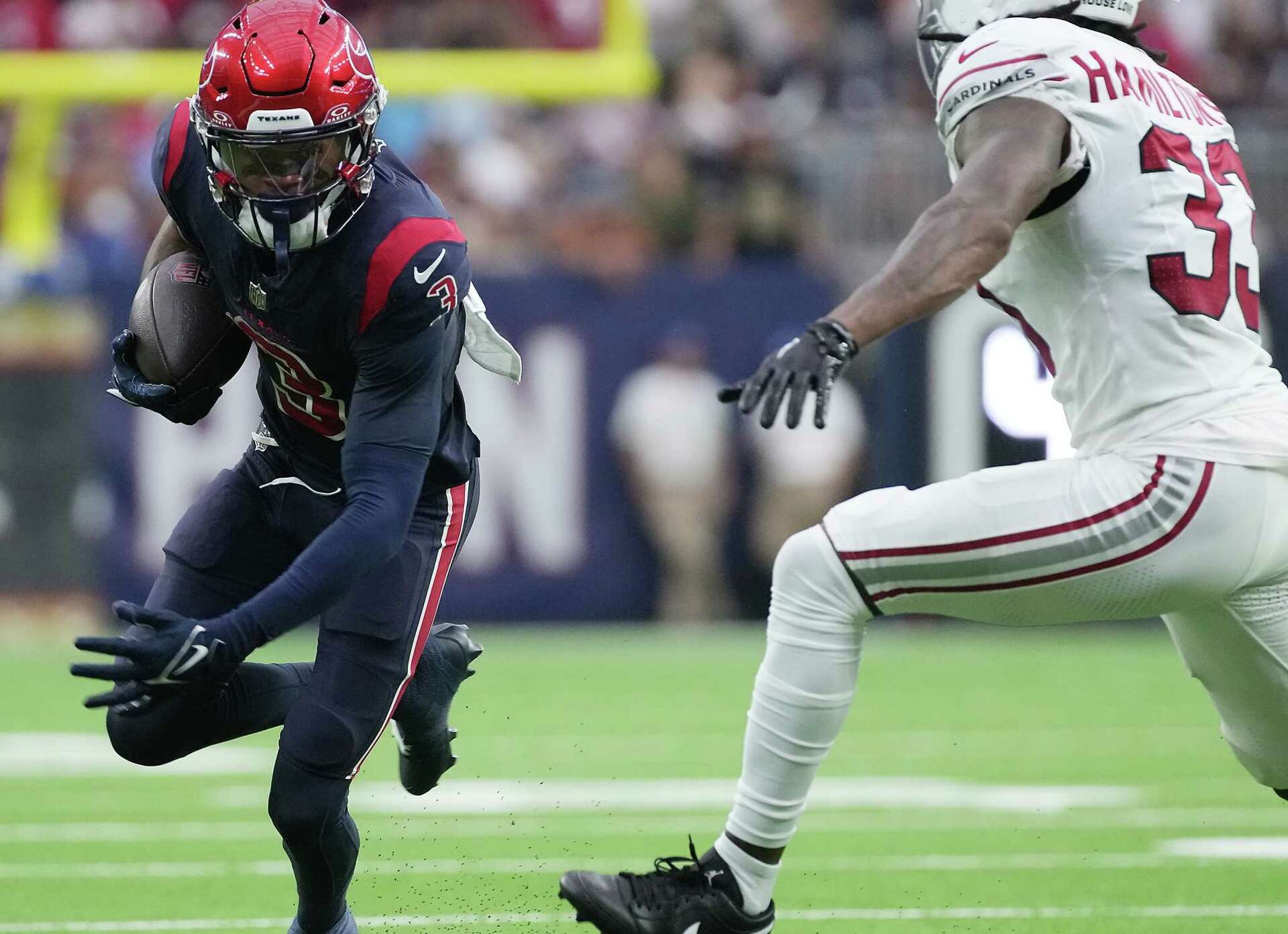 Texans' Tank Dell looks ahead to 2024 after impressive season