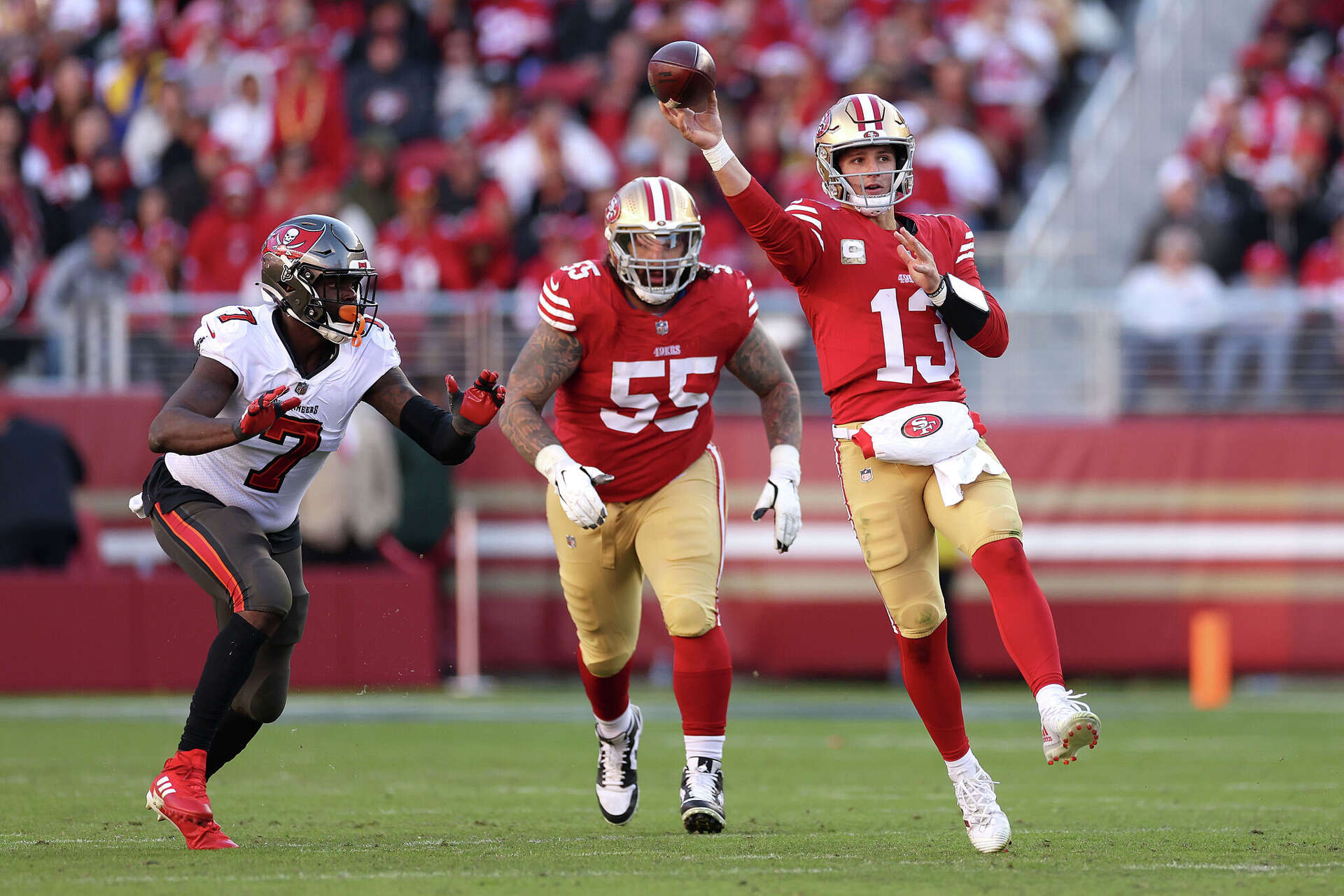 Brock Purdy does something no 49ers QB has done since Montana, Young