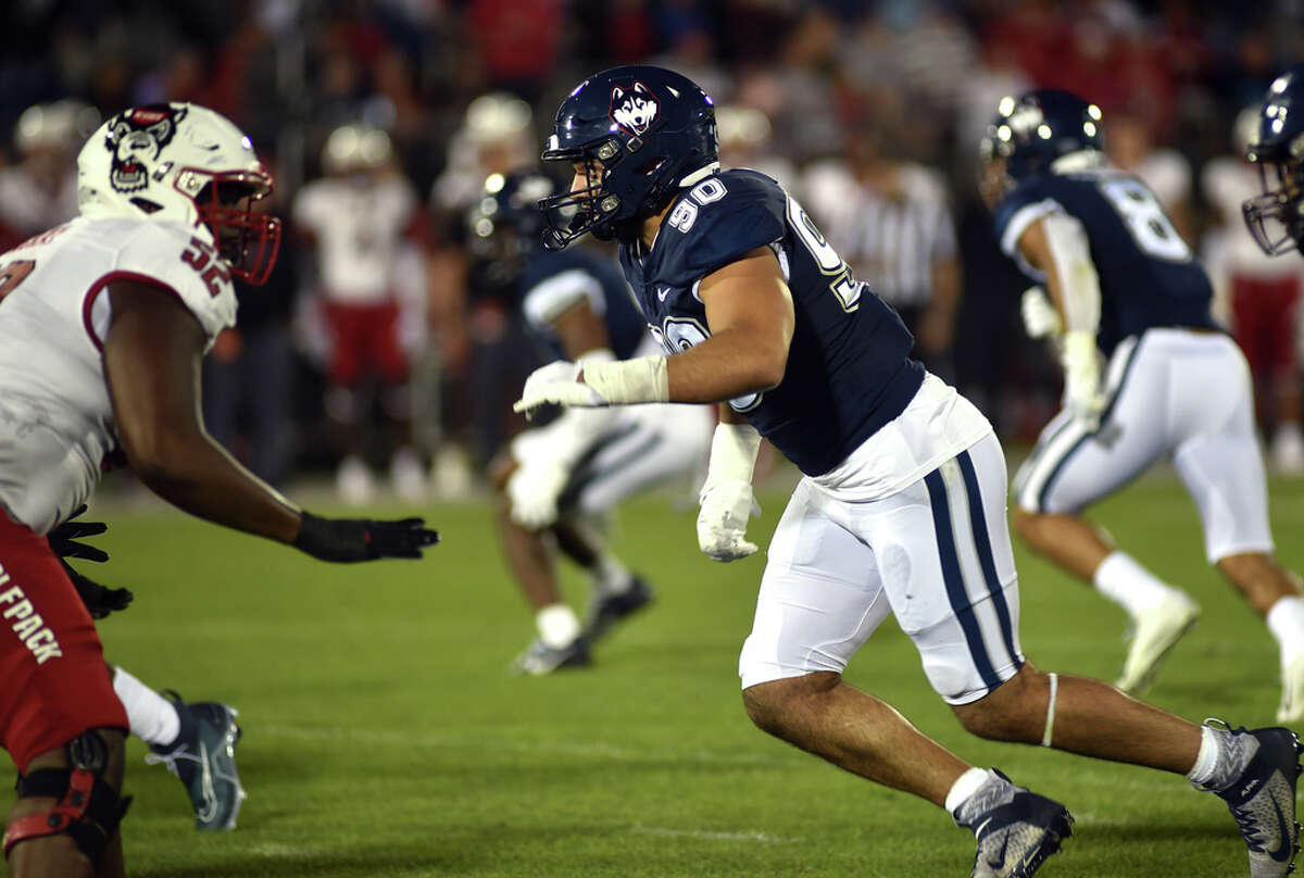 UConn's Pryce Yates excited about offseason but not looking past UMass