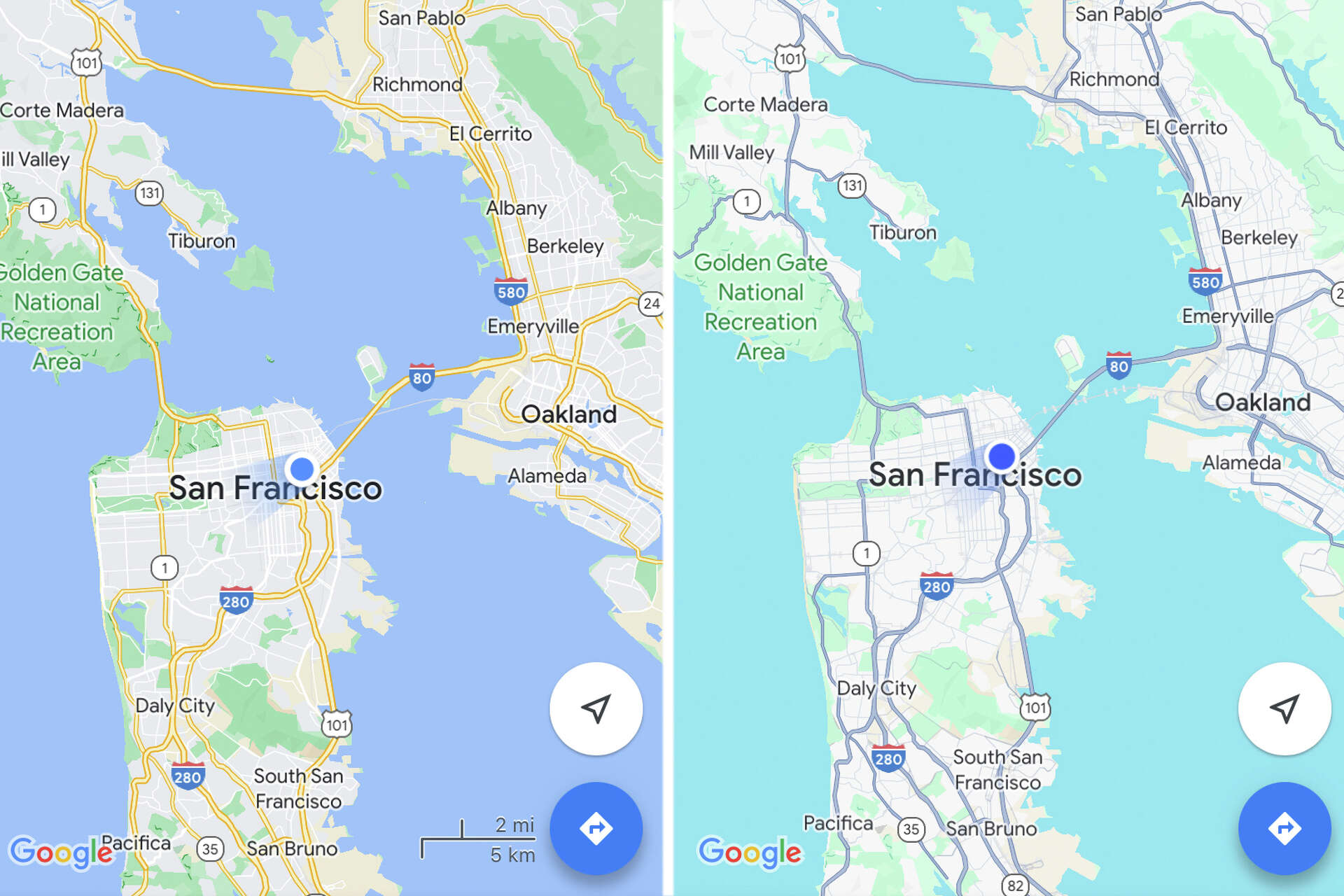 Google Maps' new look may frustrate drivers' Thanksgiving travel
