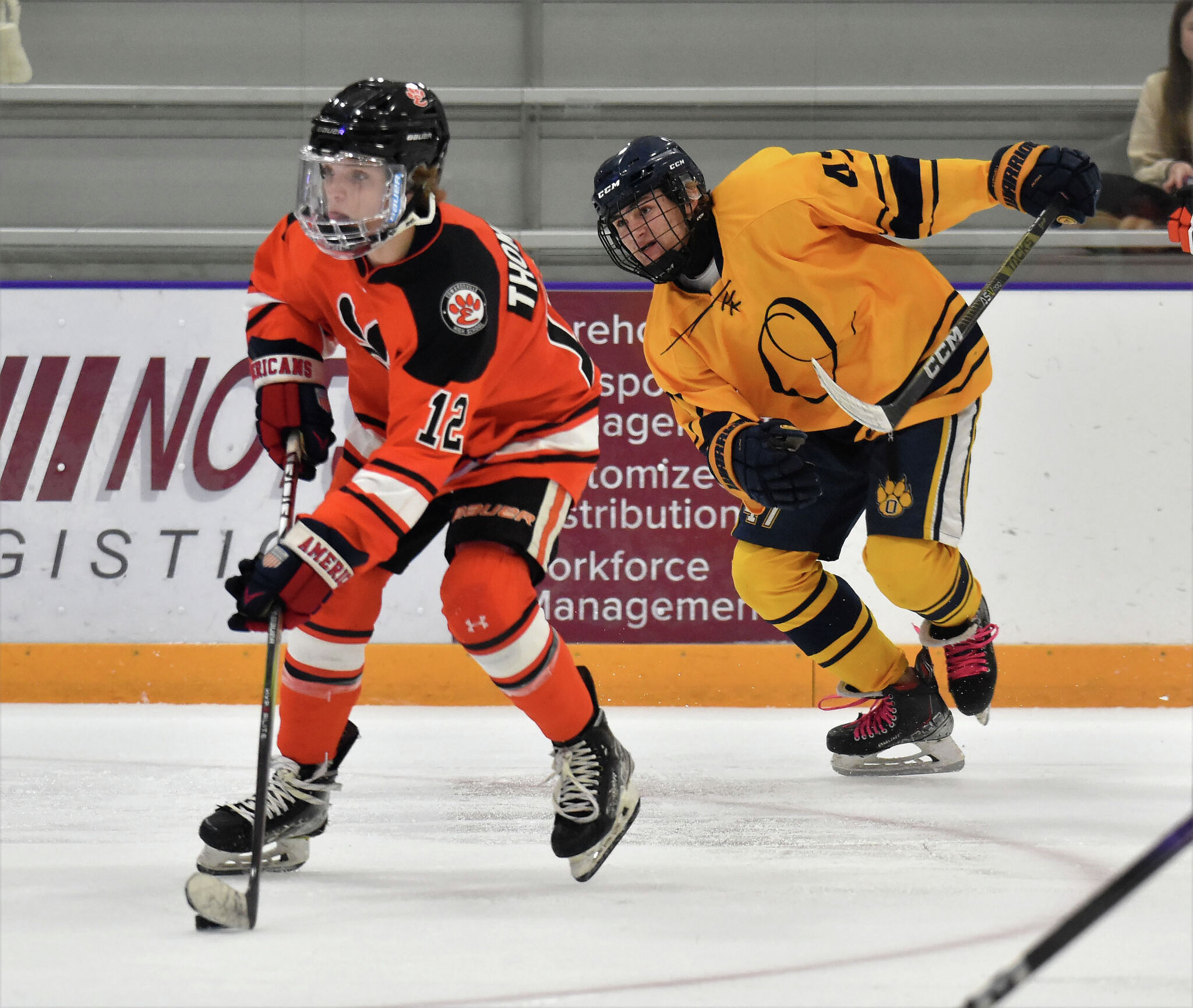 Edwardsville Tigers scored in the third period to break tie