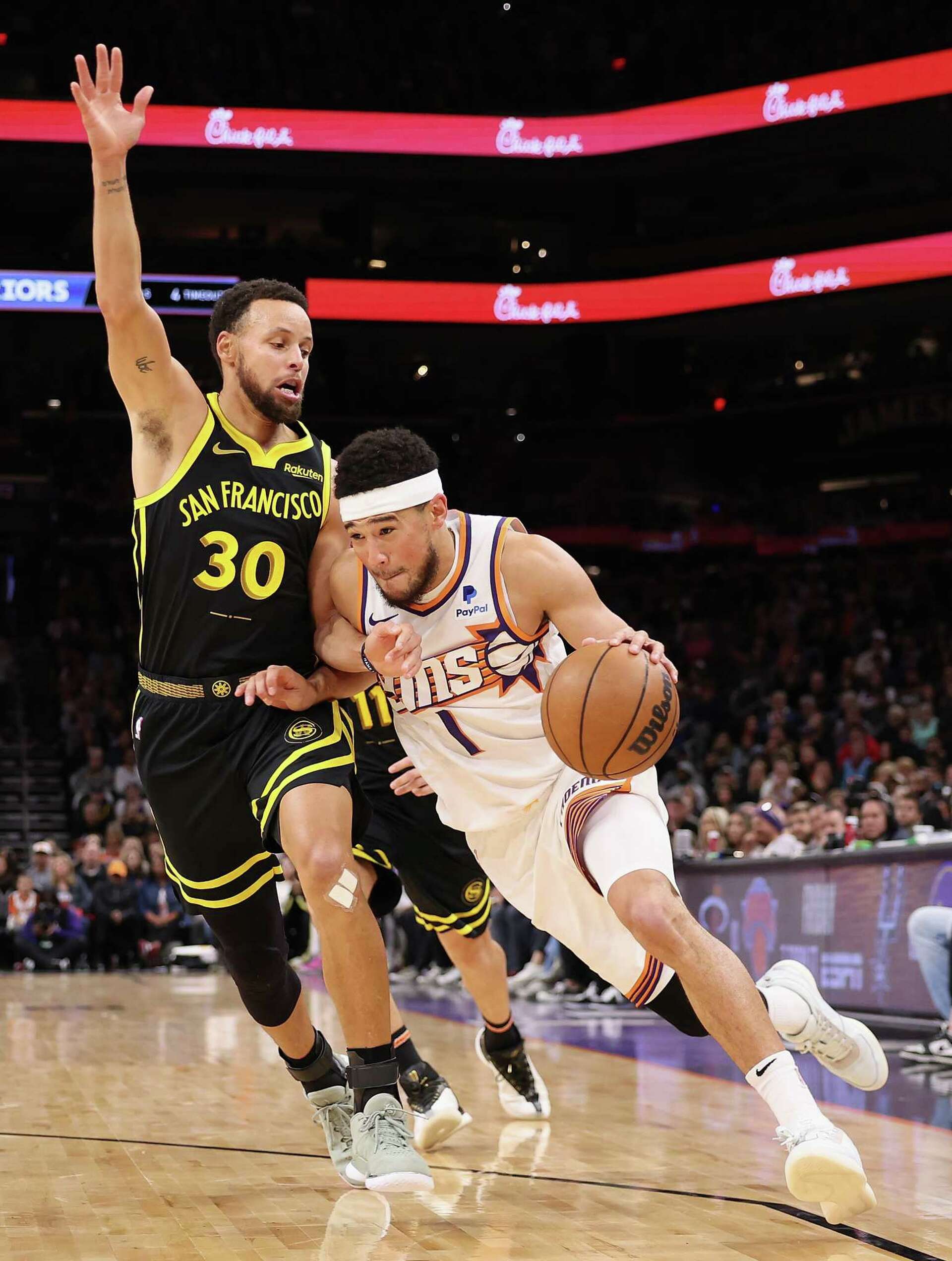 ‘It's personal’: Warriors’ Chris Paul ejected early in loss to Phoenix