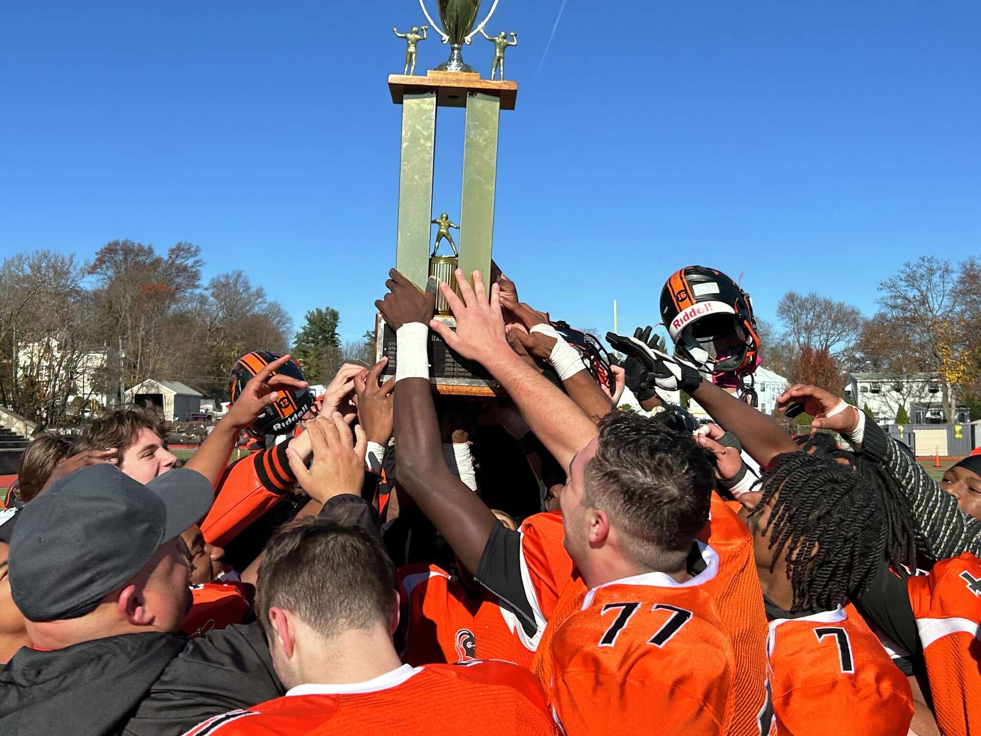 Stamford High School football defeats Westhill, earns CT playoff berth
