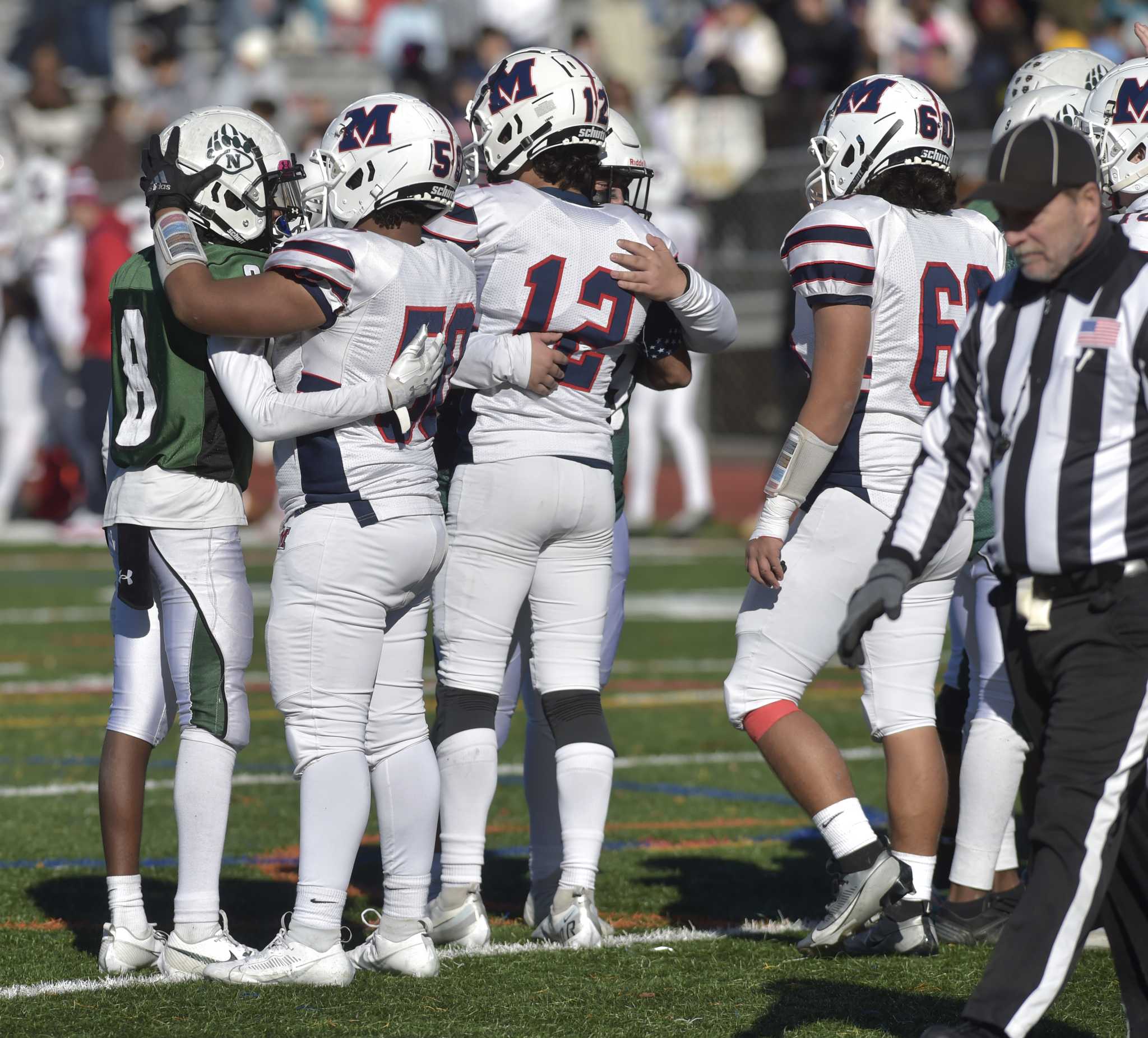 Brien McMahon High School football defeats Norwalk for Testa Trophy