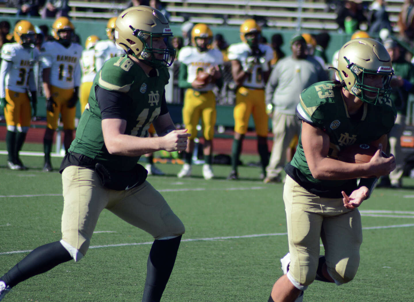 Hamden High School football vs. Notre Dame-West Haven Green Bowl
