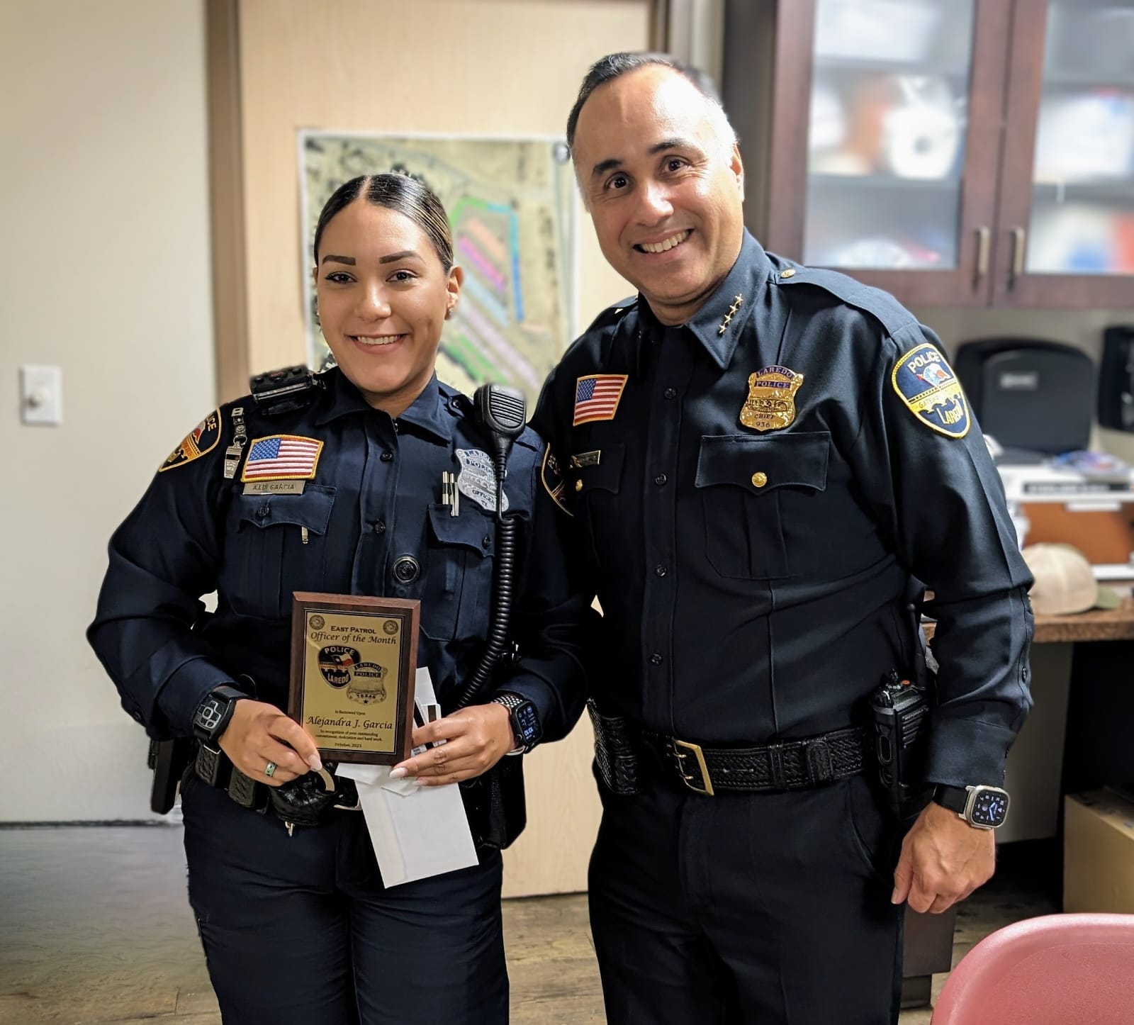 Laredo Police Department names October's Employees of the Month