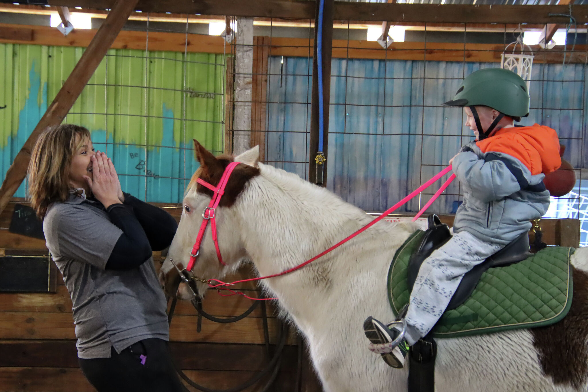 Freedom Ride Farms rescues horses, which in turn provide therapy