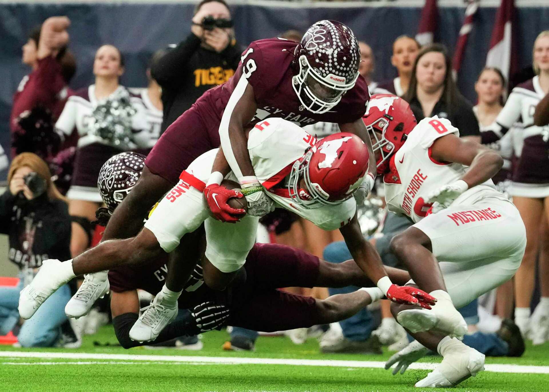 Football: North Shore rolls past Cy-Fair in regional semifinal