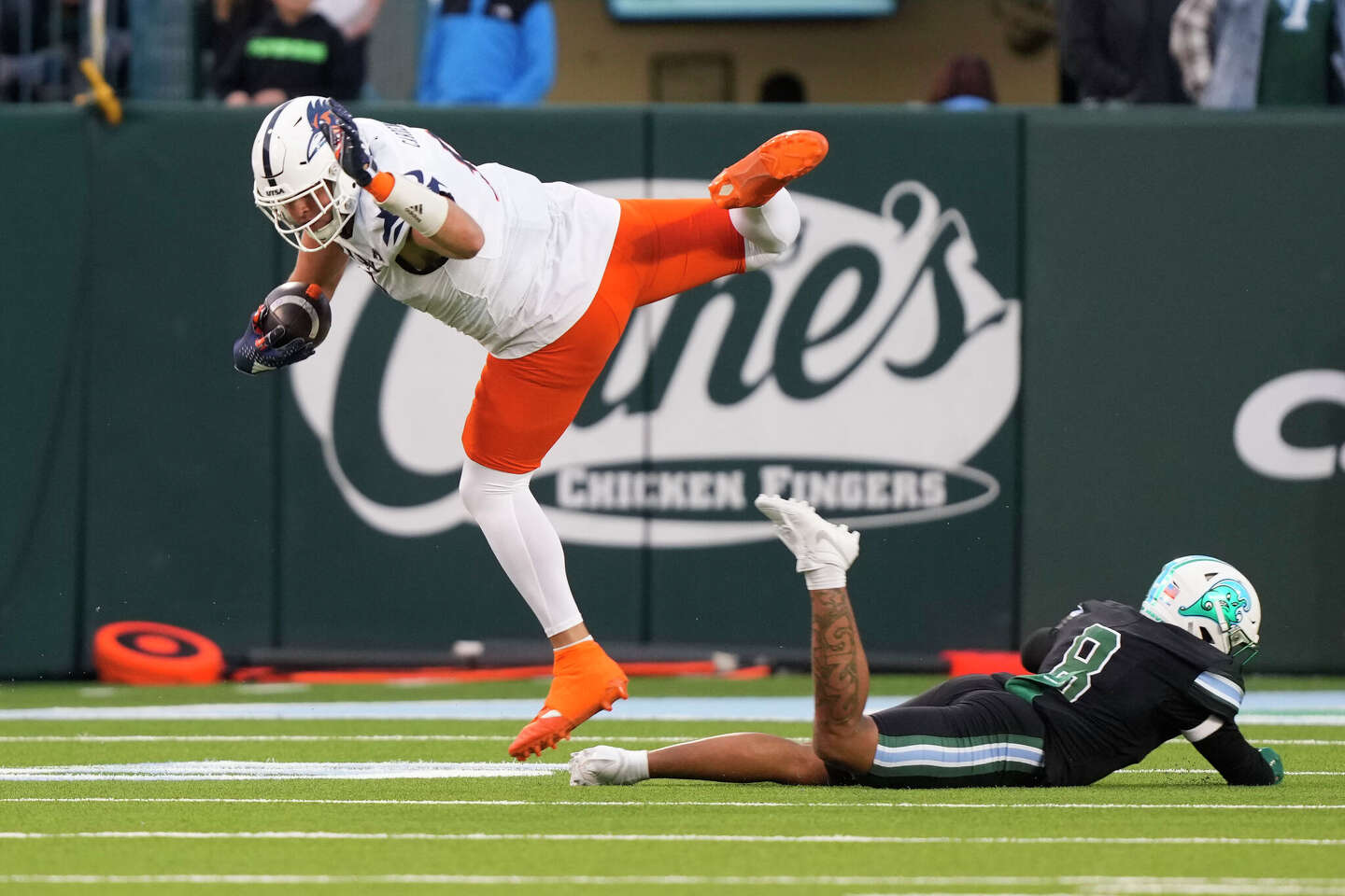 Oscar Cardenas, Jamal Ligon step up as UTSA's faces at AAC media day