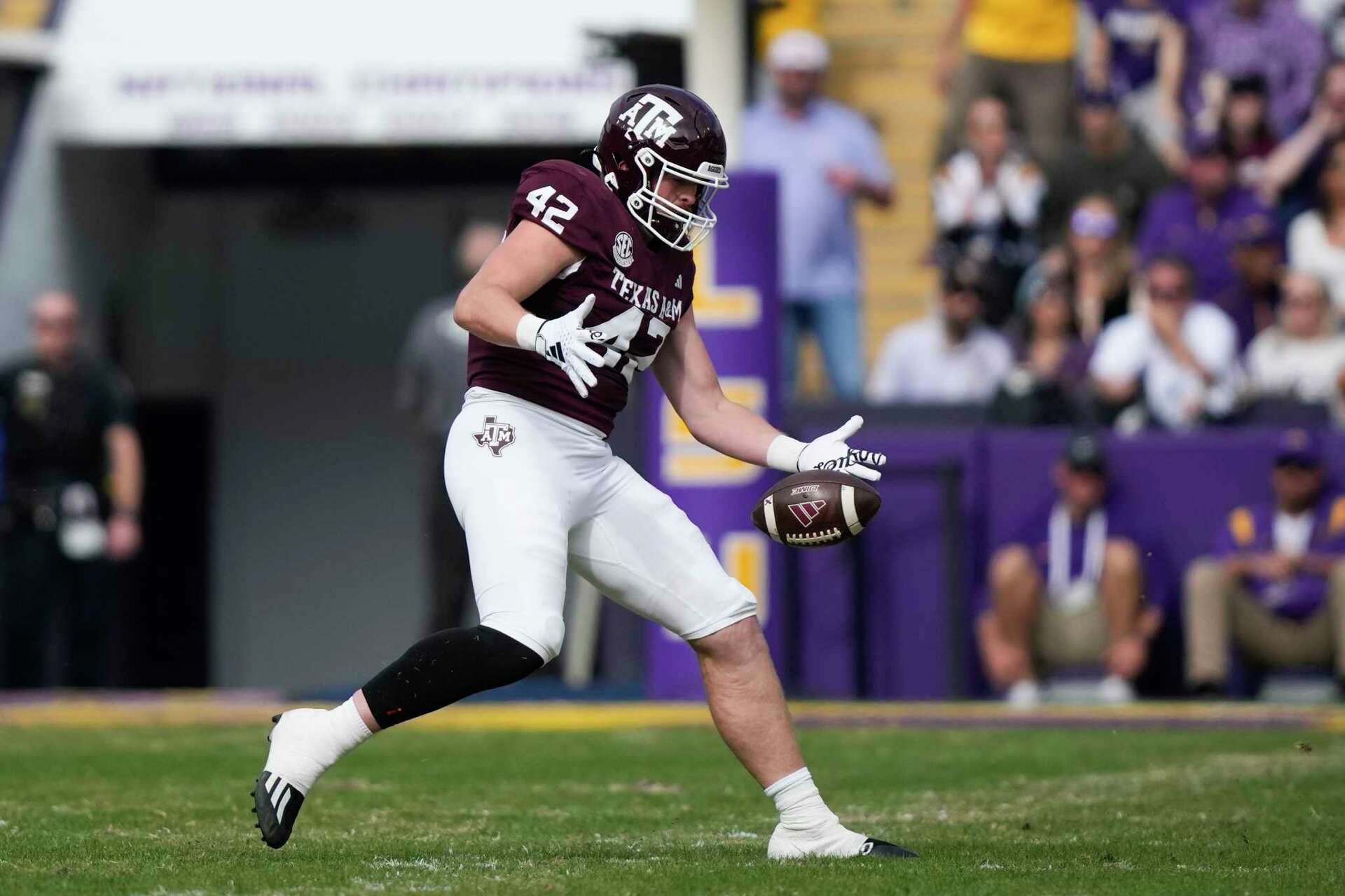 Texas A&M ends regular season with loss to No. 14 LSU