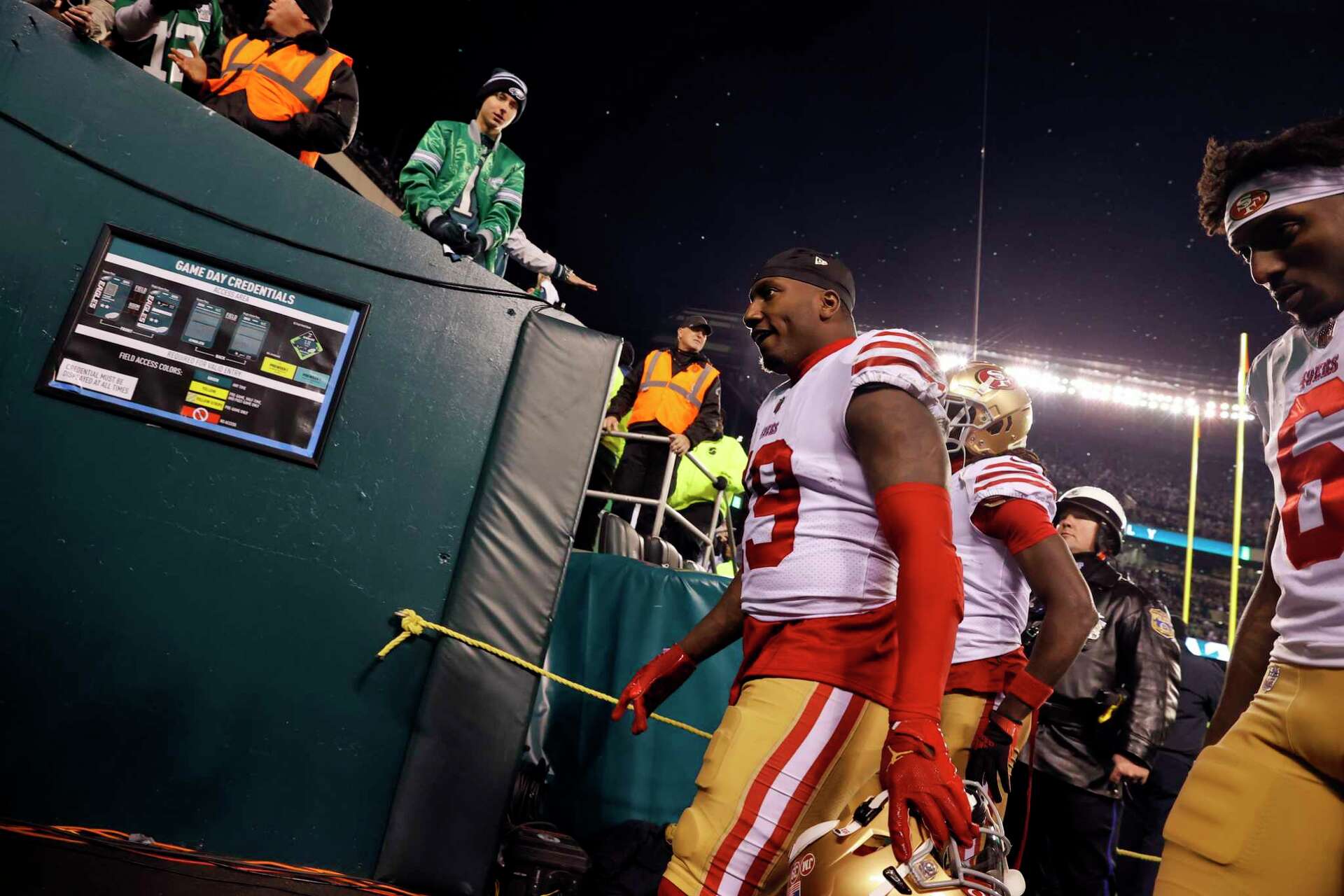 49ers vs. Eagles story lines: Real trash talk and legit MVP candidates