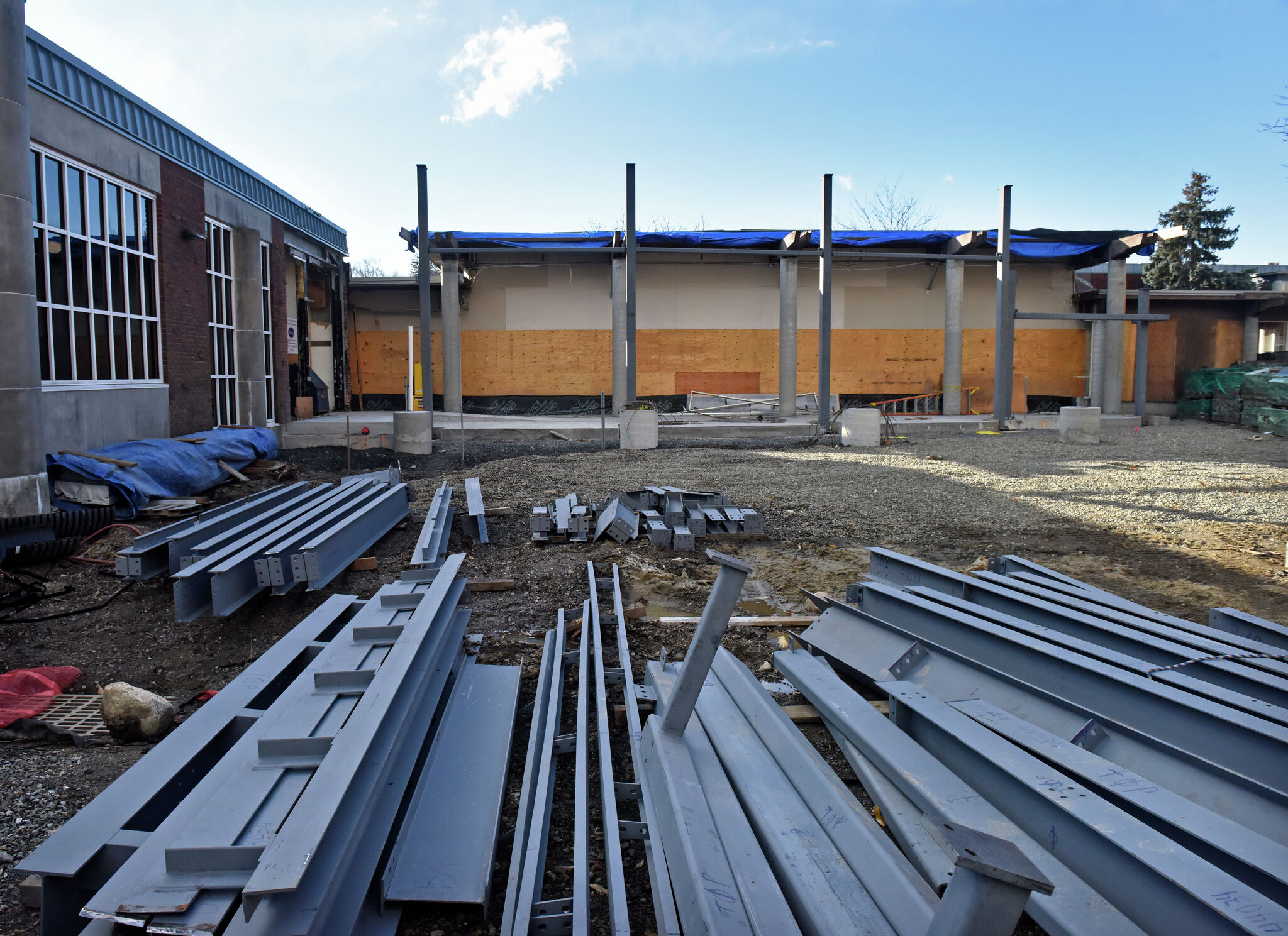 Greenwich High School's new entrance aims to be 'beautiful' and secure